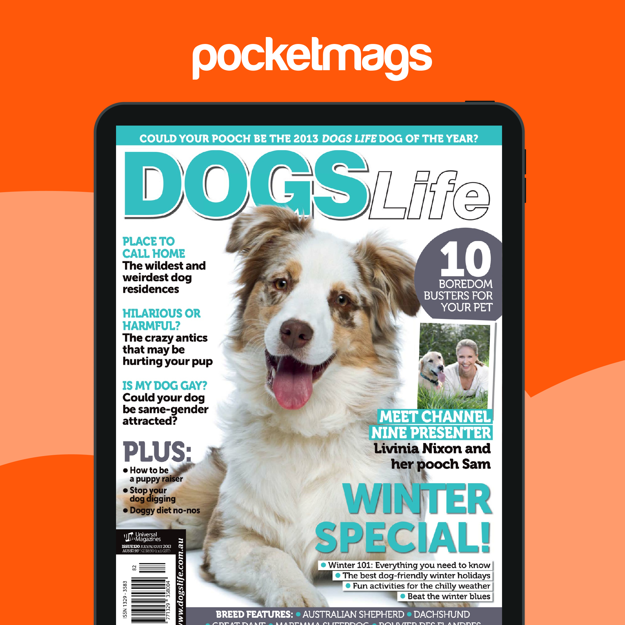 Dogs Life Magazine - July-Aug Issue#120 Edición anterior