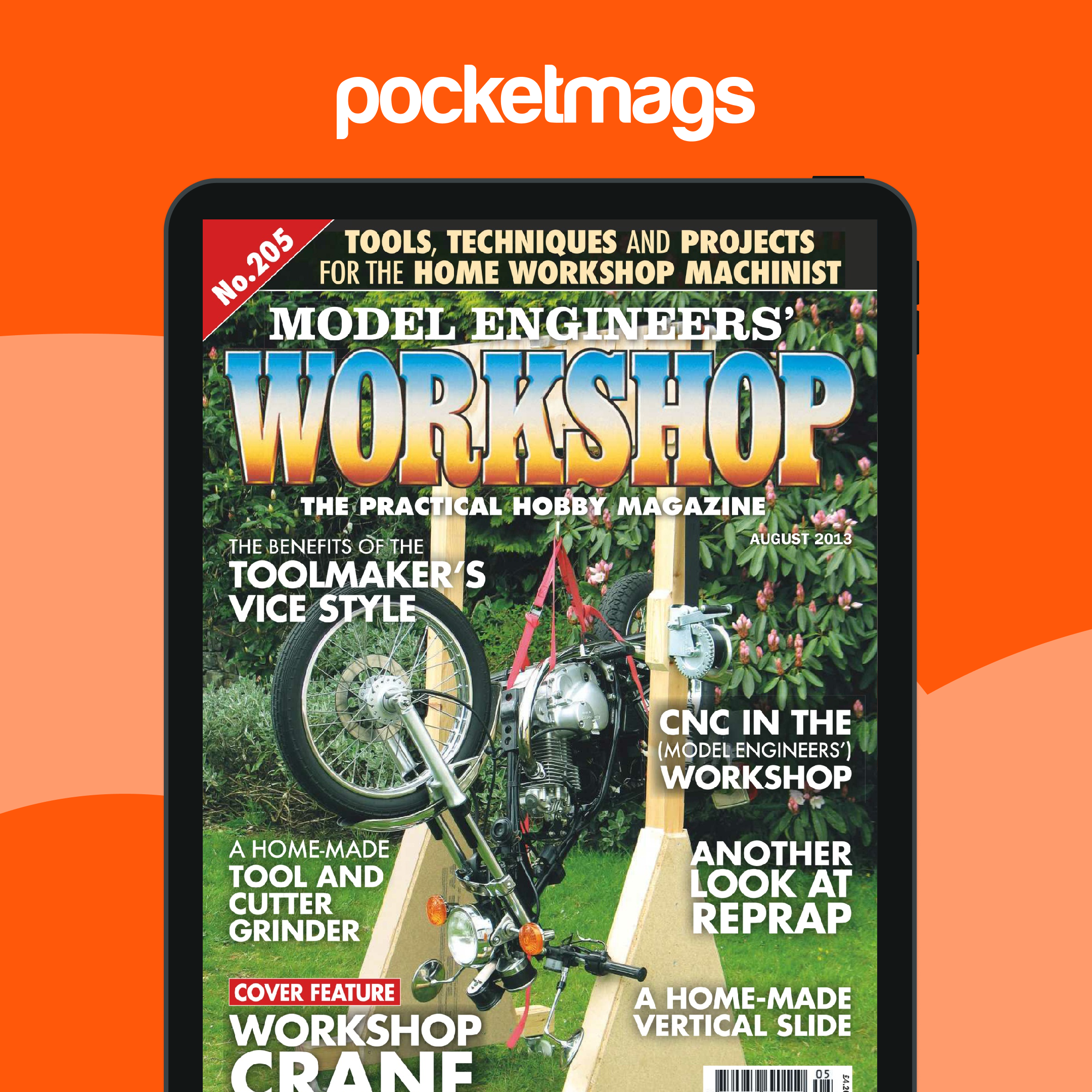 Model Engineer & Workshop Magazine - August 2013 Edición anterior