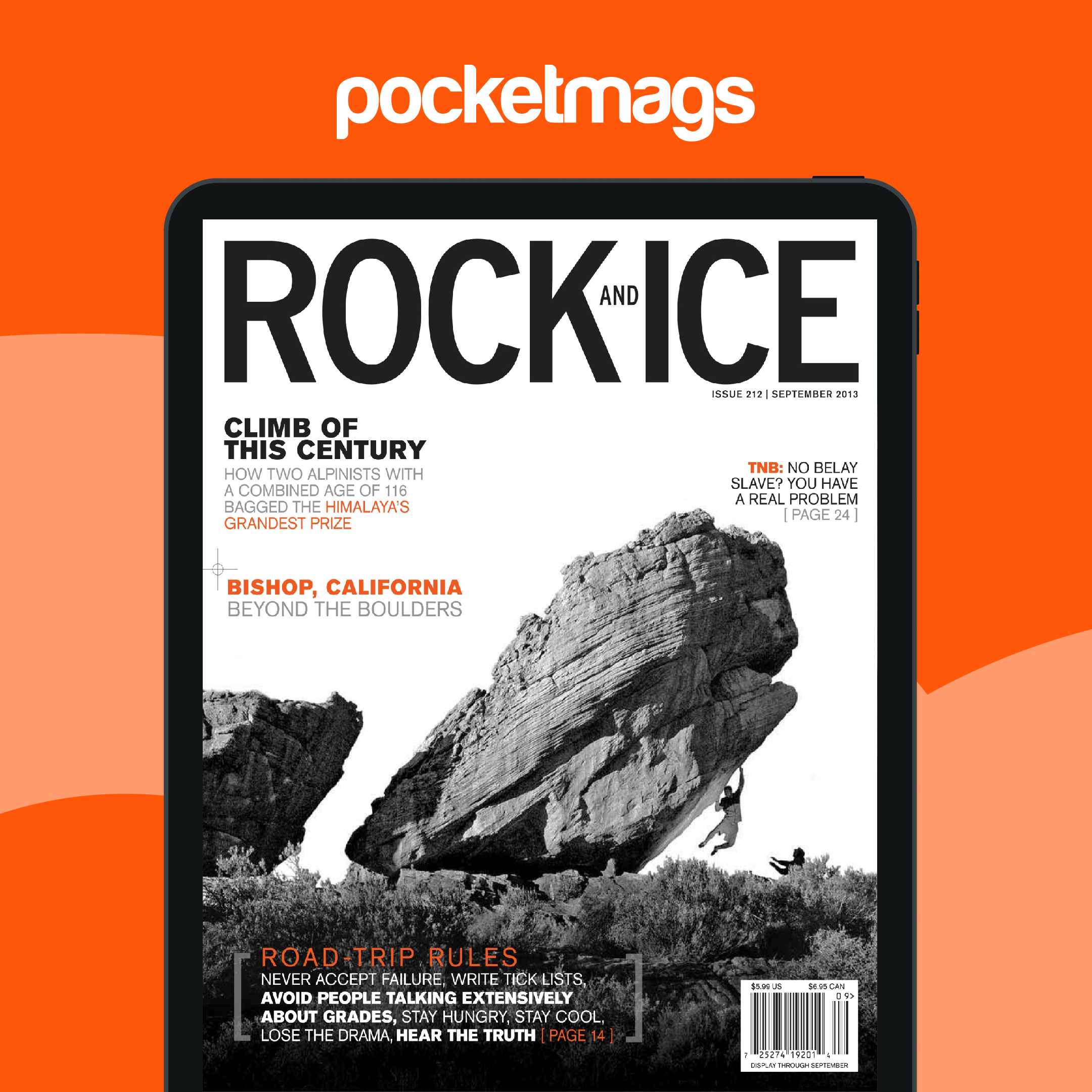 Rock and Ice Magazine - September 2013 Retour à l'édition précédente