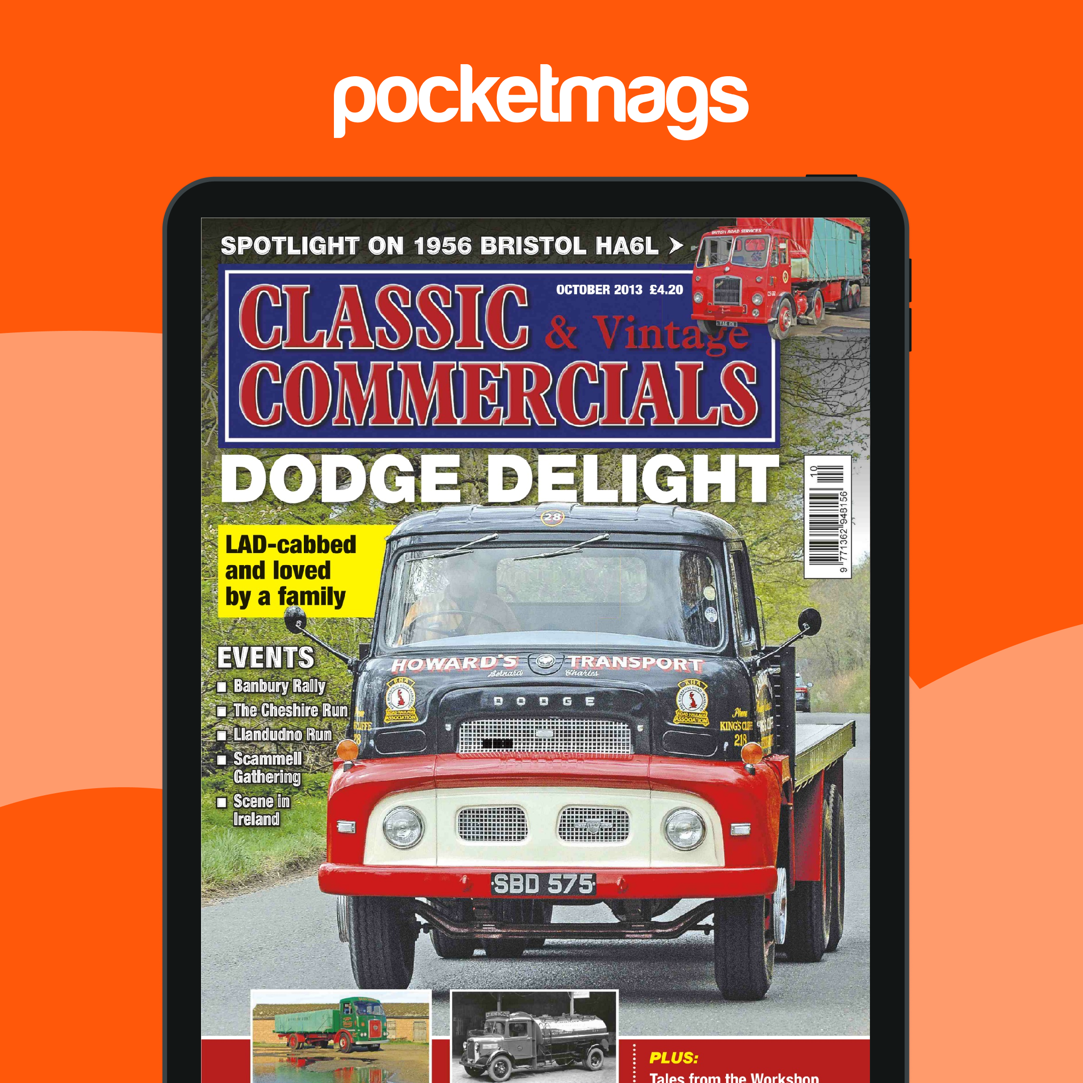 Classic & Vintage Commercials Magazine - Dodge Delight Back Issue