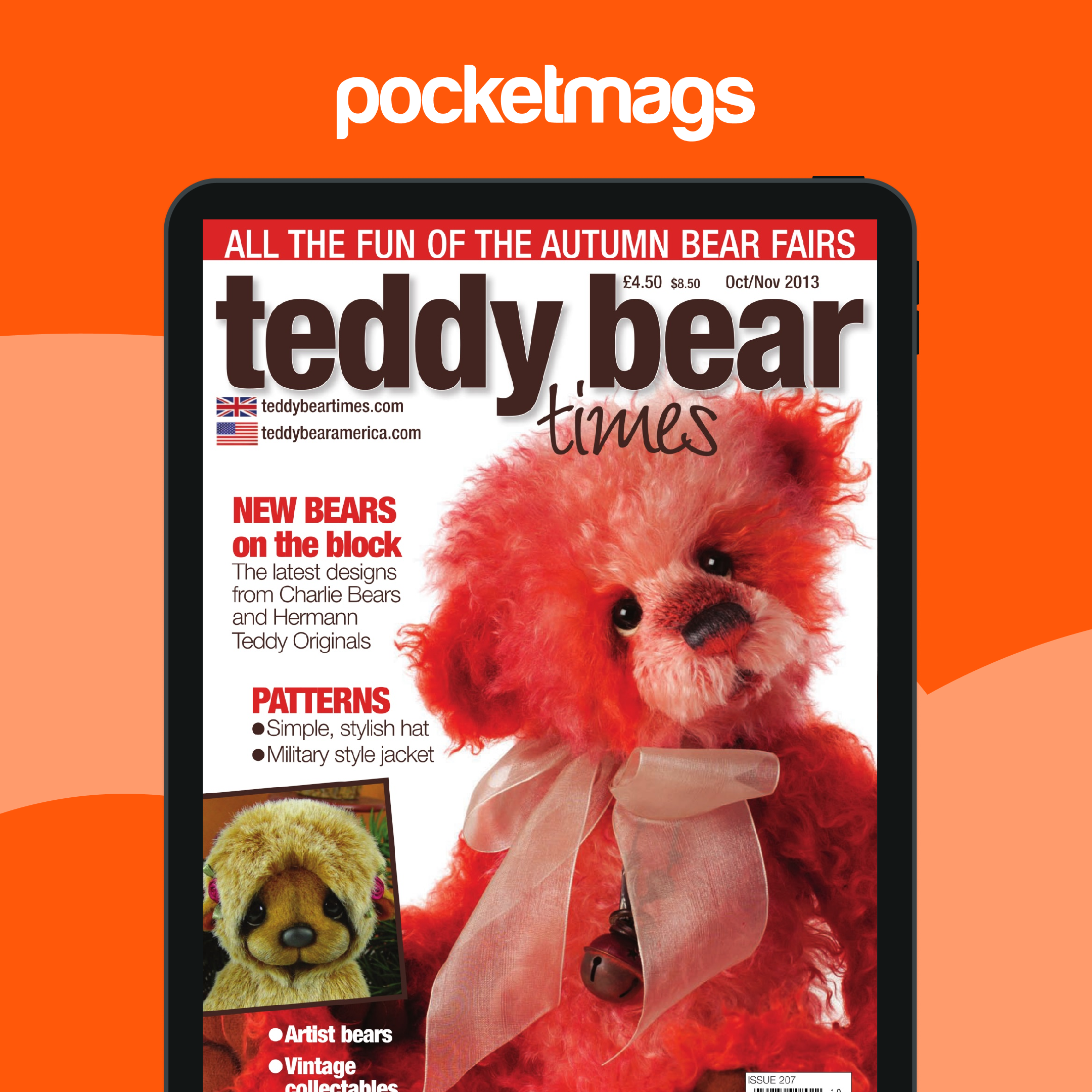 Teddy Bear Times Magazine - Teddy Bear Times Issue 207 Edição anterior