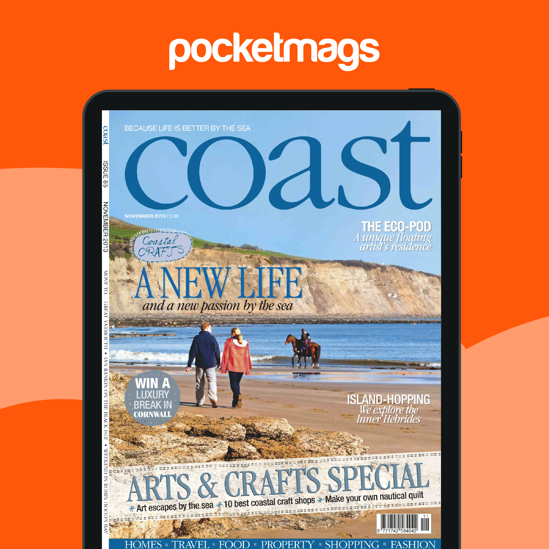 Coast Magazine - No.85 A new life by the sea Edição anterior