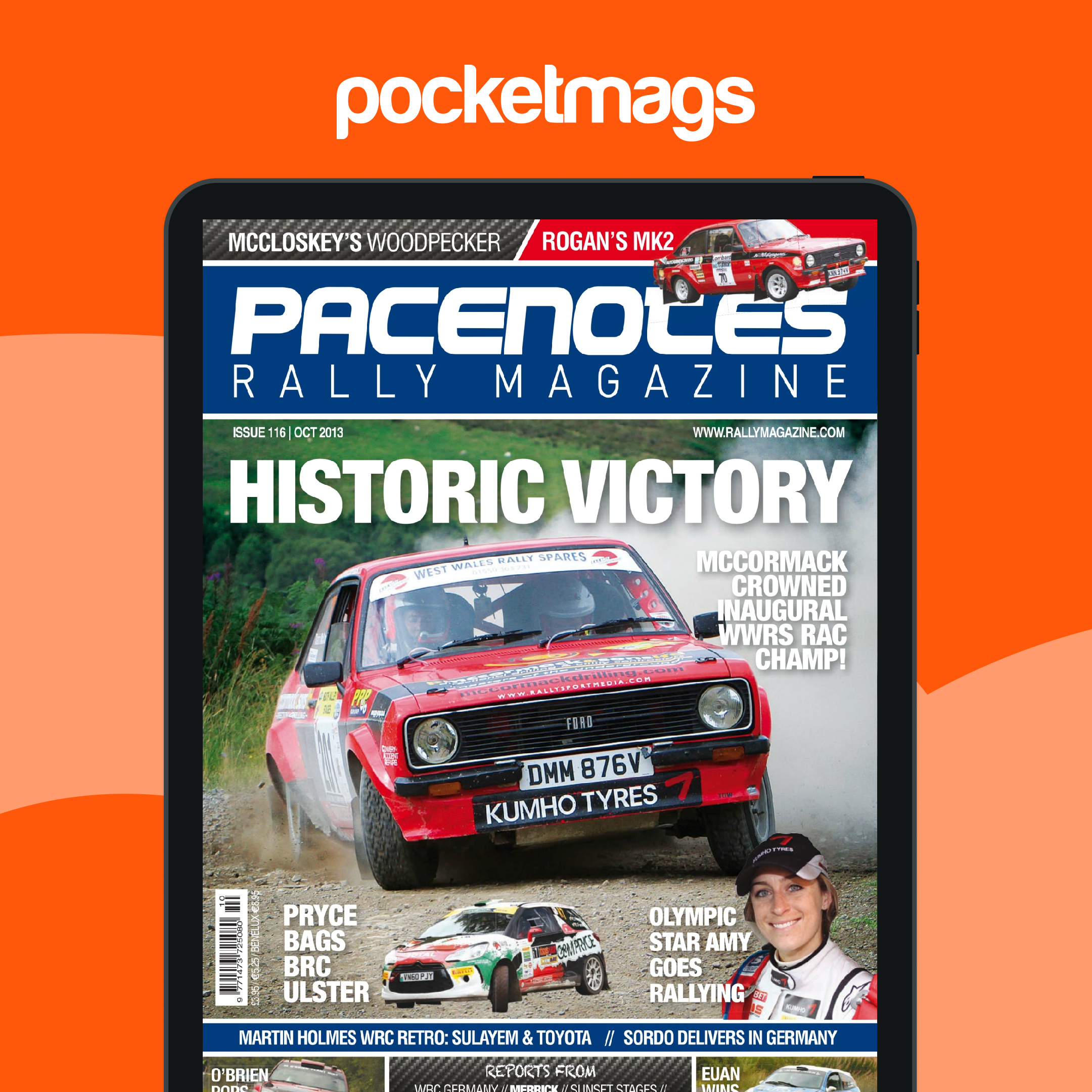 Pacenotes Rally magazine - Issue 116 - Oct 2013 Back Issue