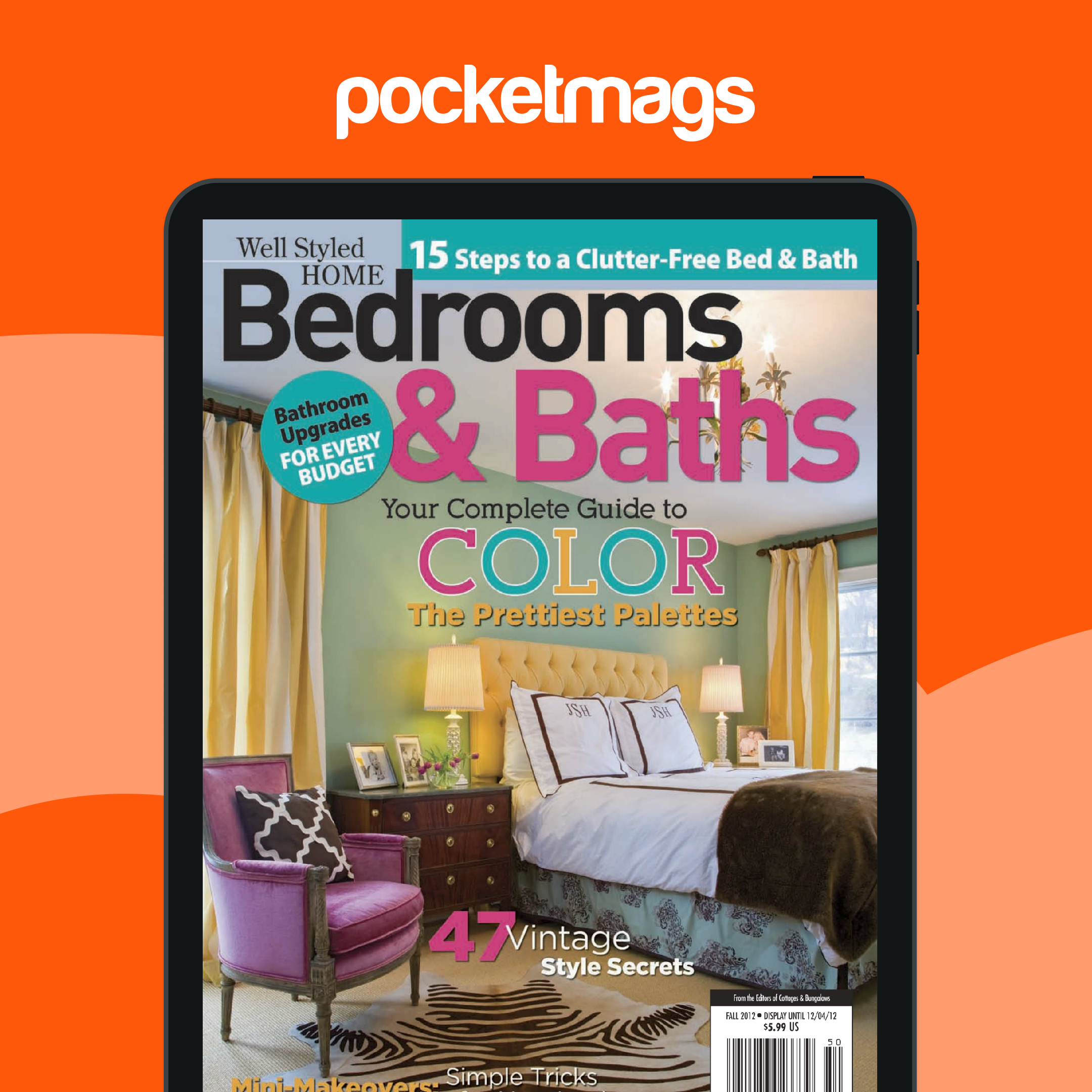 Romantic Homes Magazine - Bedrooms & Bath- Fall 2012 Special Issue