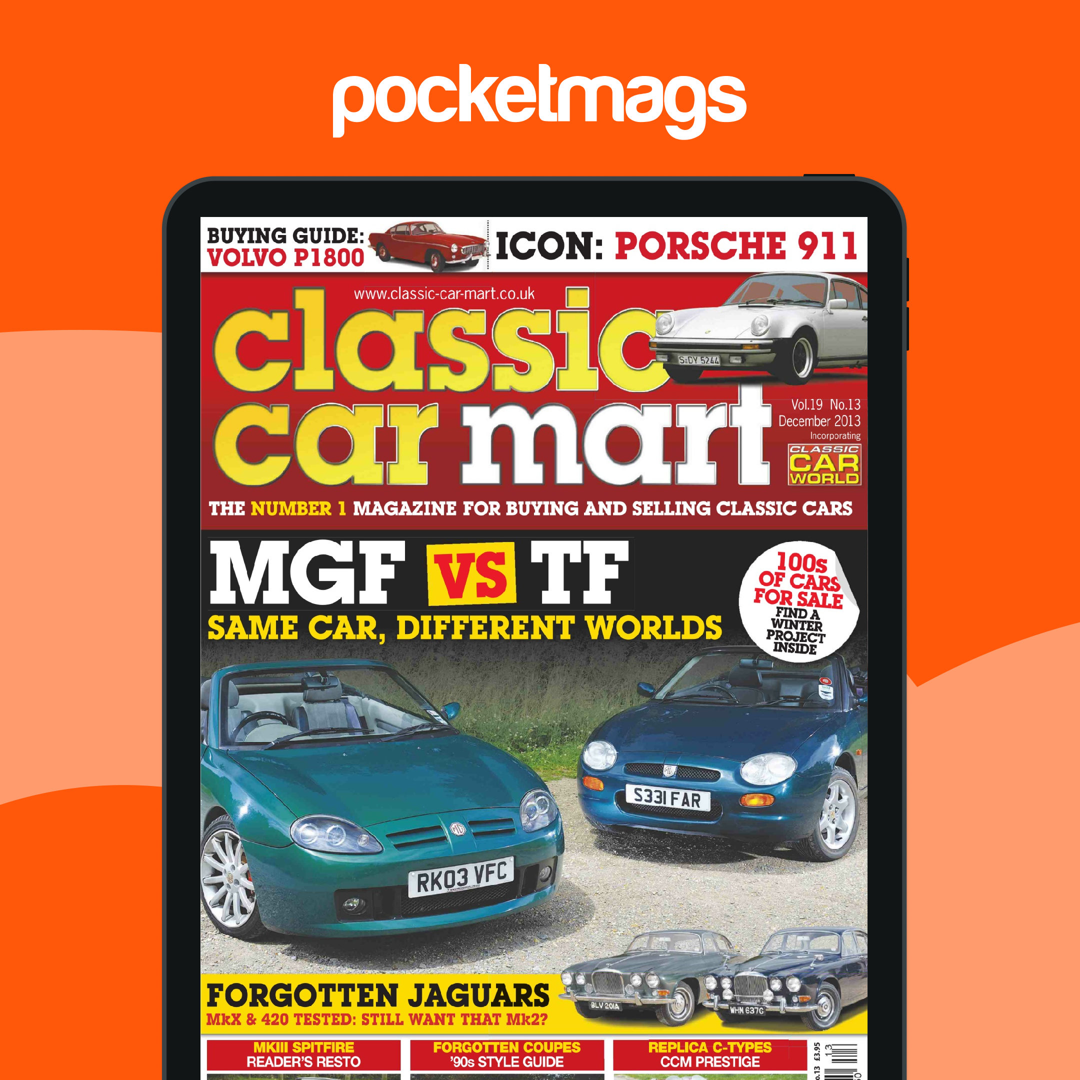Classic Car Mart Magazine - Vol.19 No.13 MGF vs TF Edição anterior