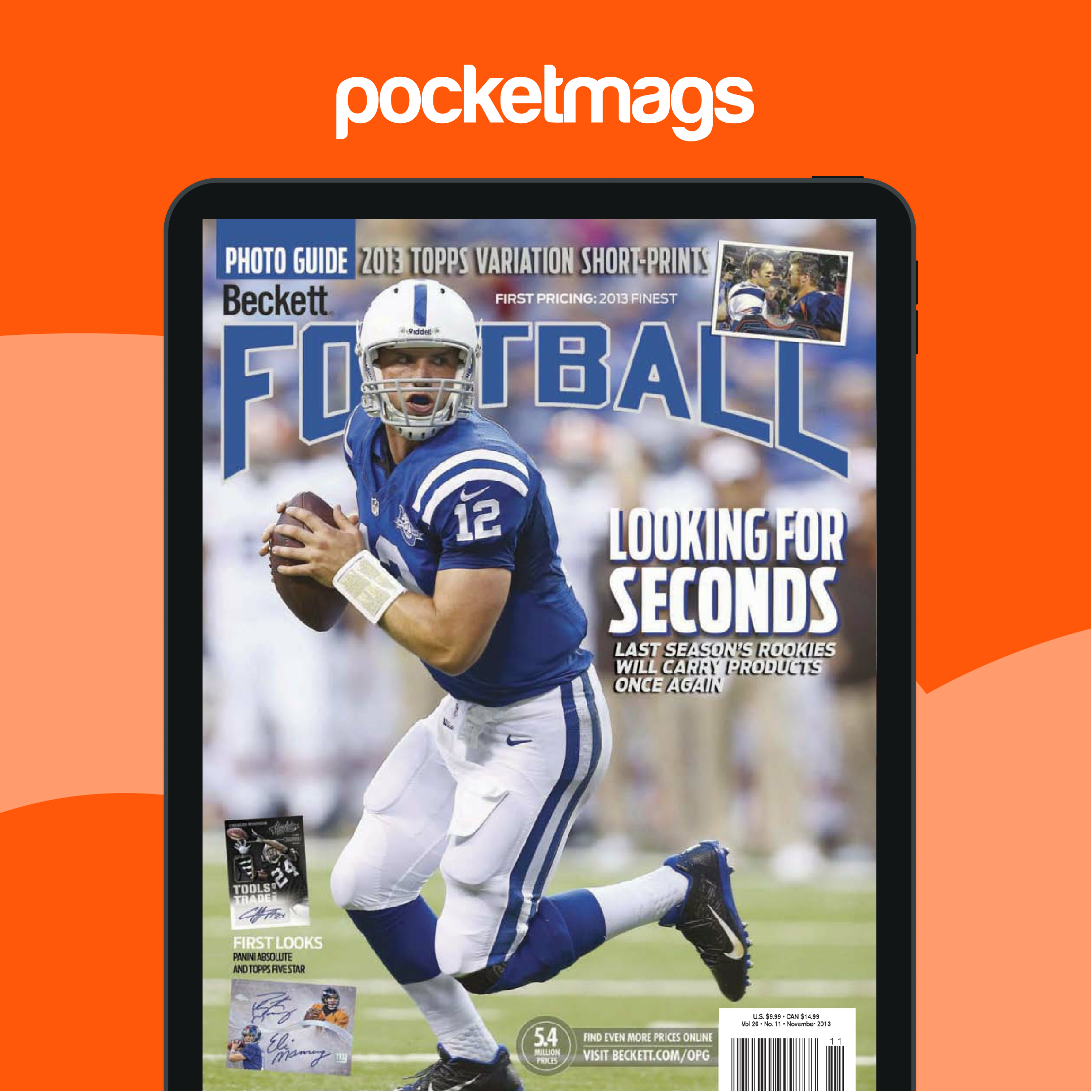 Beckett Football Magazine - November 2013 Back Issue