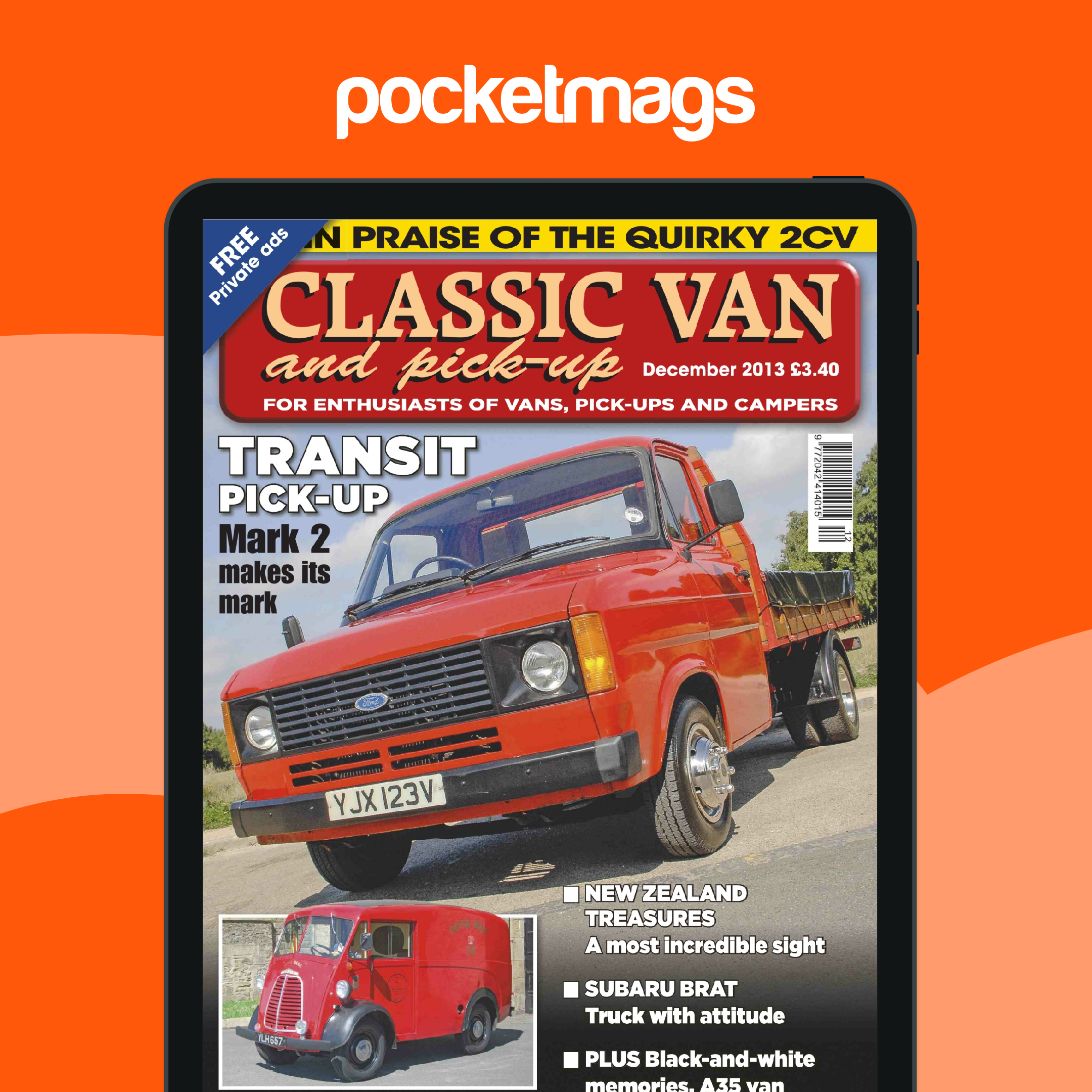 Classic Van & Pick-up Magazine - Transit Pick-Up Edição anterior