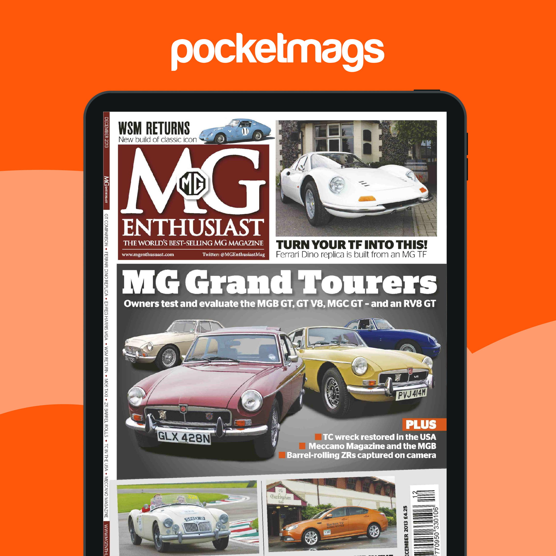 MG Enthusiast Magazine - MG Grand Tourers Edición anterior