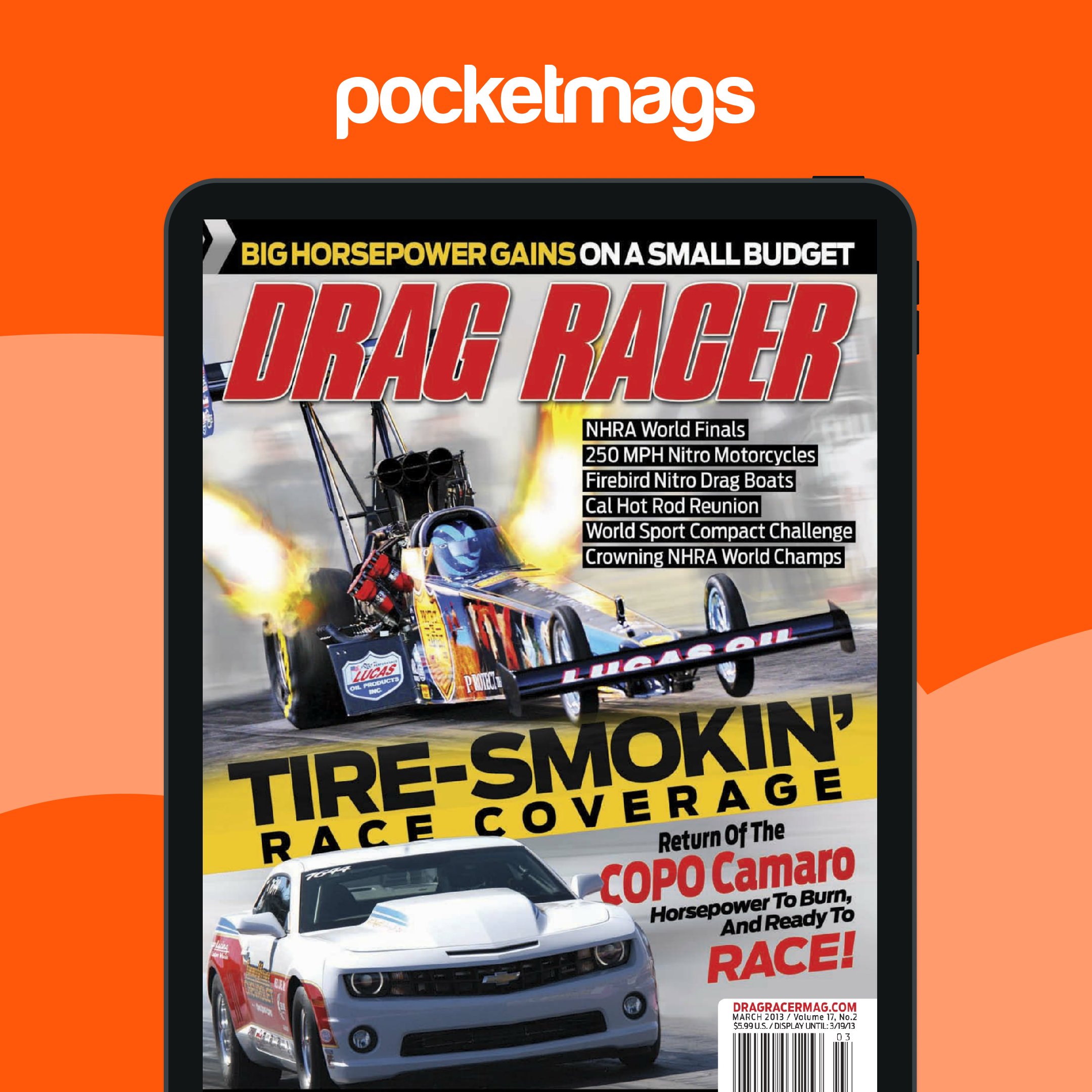 Drag Racer Magazine - March 2013 Back Issue
