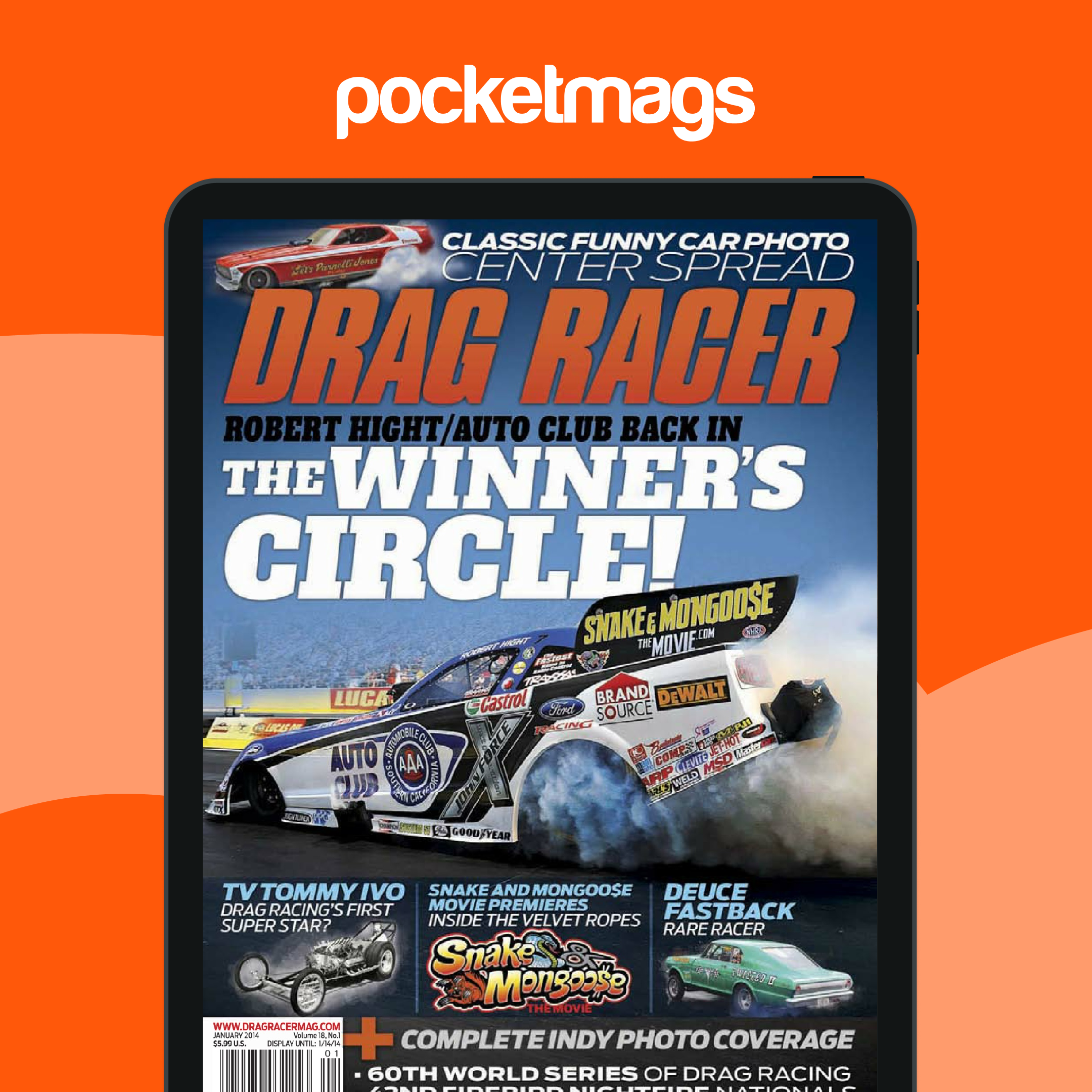Drag Racer Magazine - January 2014 Back Issue