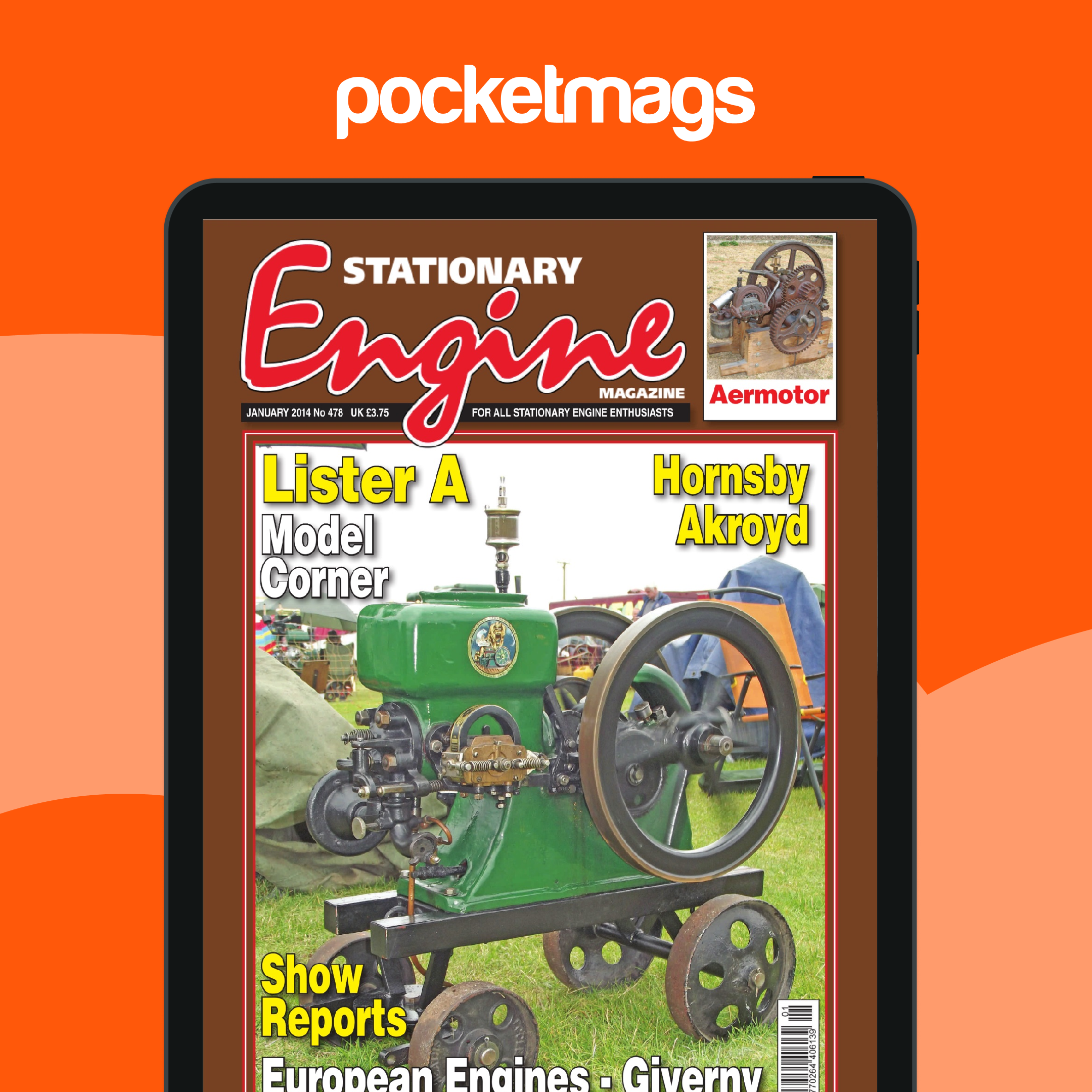 Stationary Engine Magazine - No.478 Lister A Model Corner Edición anterior