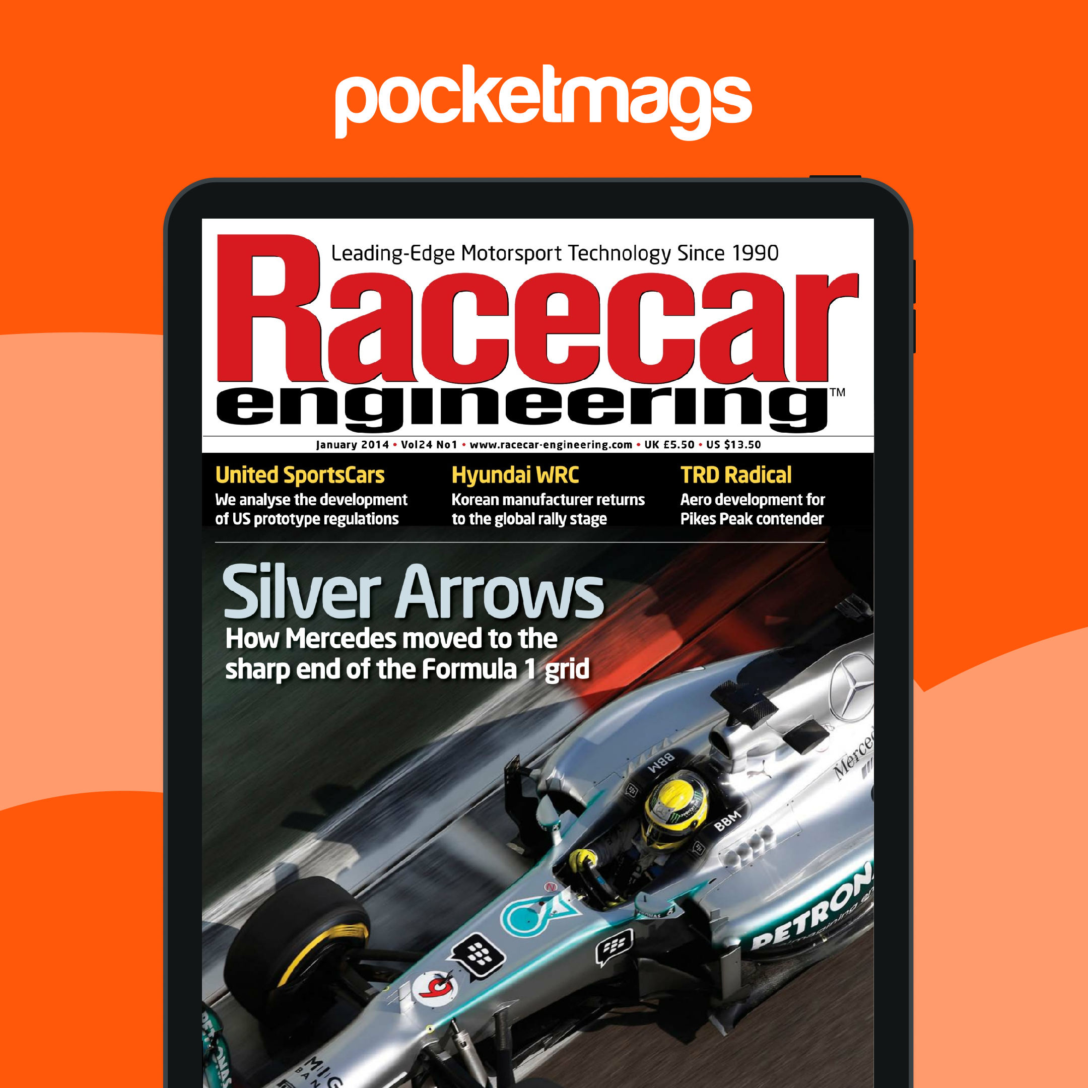 Racecar Engineering Magazine - Racecar Engineering Jan 2014 Edição anterior