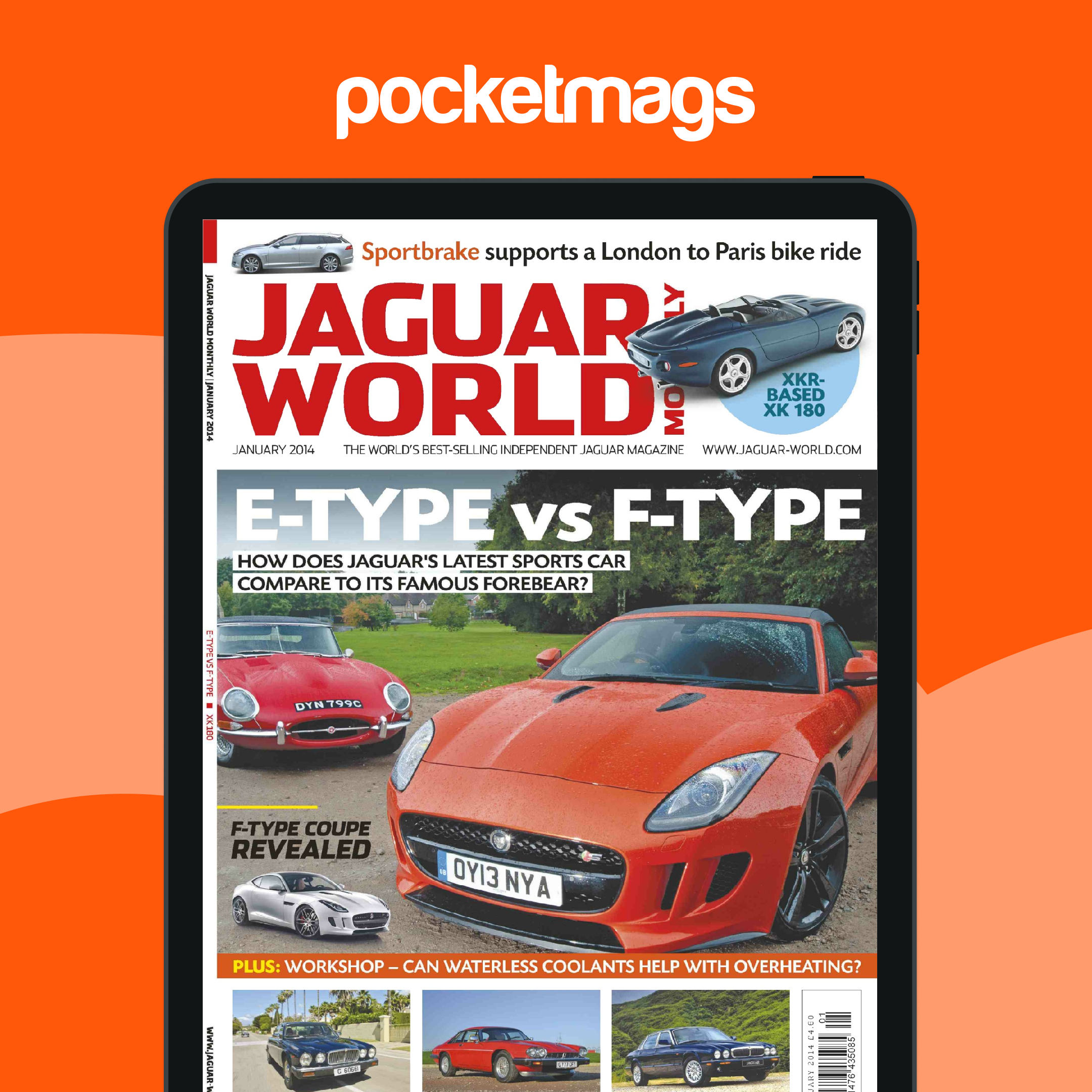Jaguar World Magazine - E-TYPE vs F-TYPE Retour à l'édition précédente