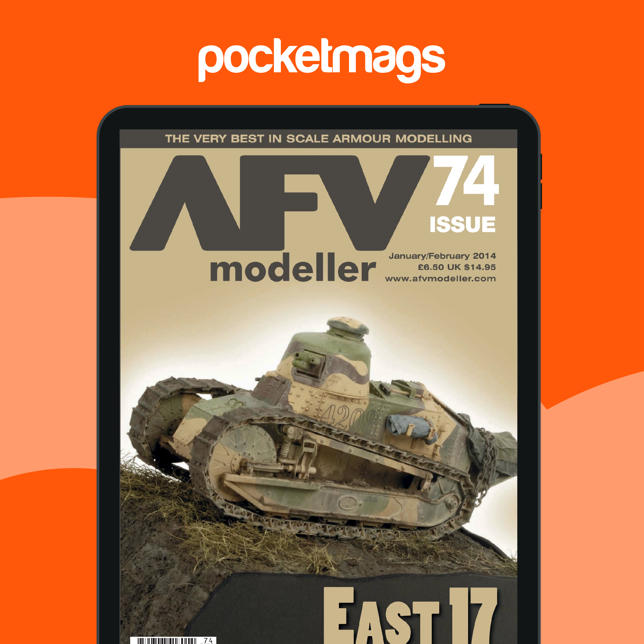 Meng AFV Modeller Magazine - AFV74 Edición anterior