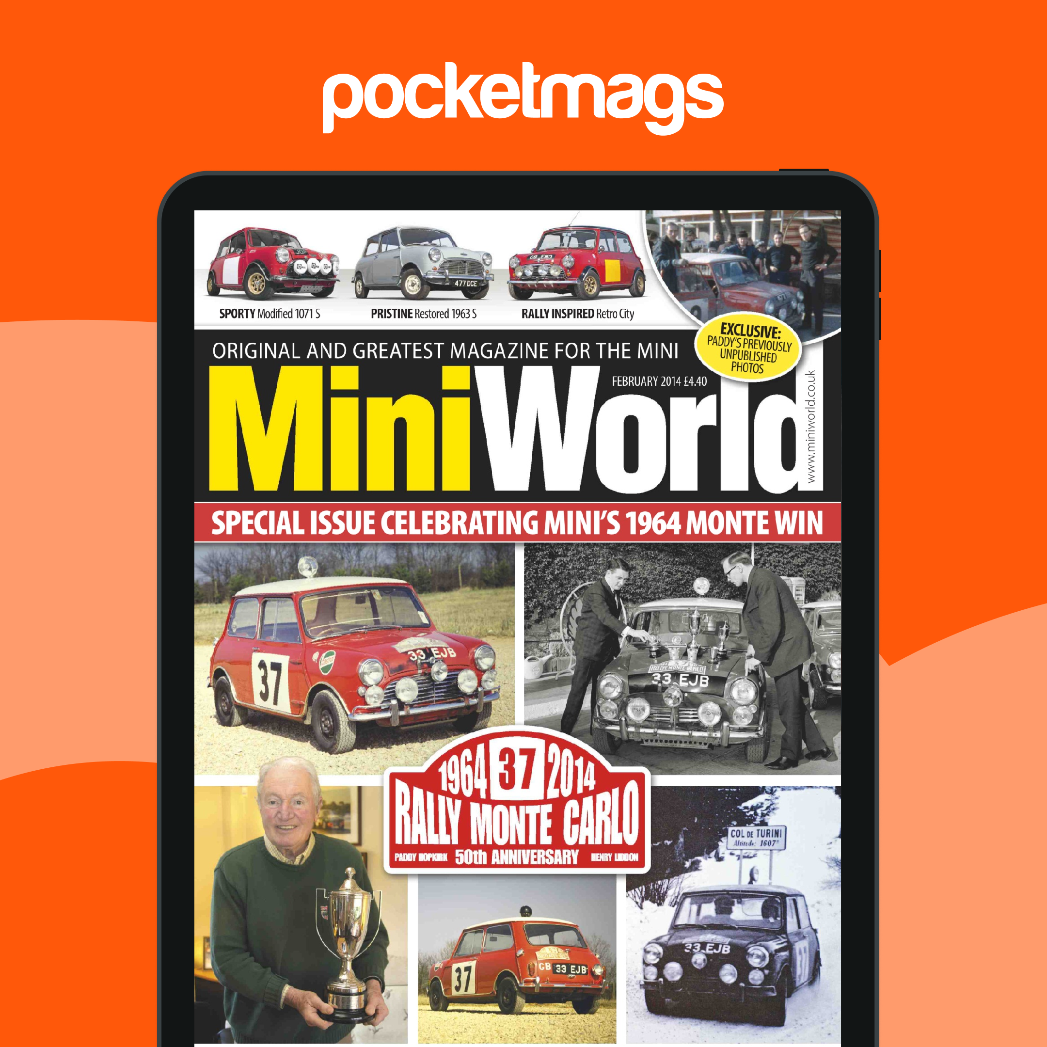 Mini World Magazine - SPECIAL ISSUE CELEBRATING MINI’S 1964 MONTE WIN ...