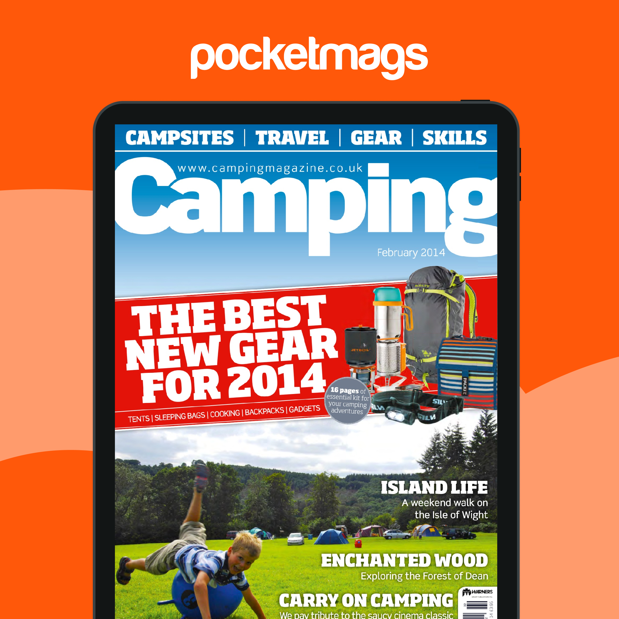Camping Magazine - February Issue Zurück Ausgabe