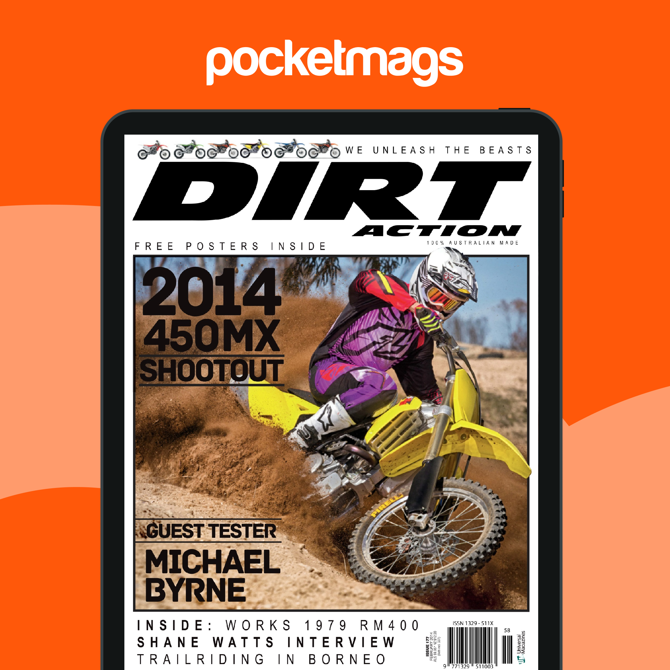 Dirt Action Magazine - Issue#177 February 2014 Edición anterior