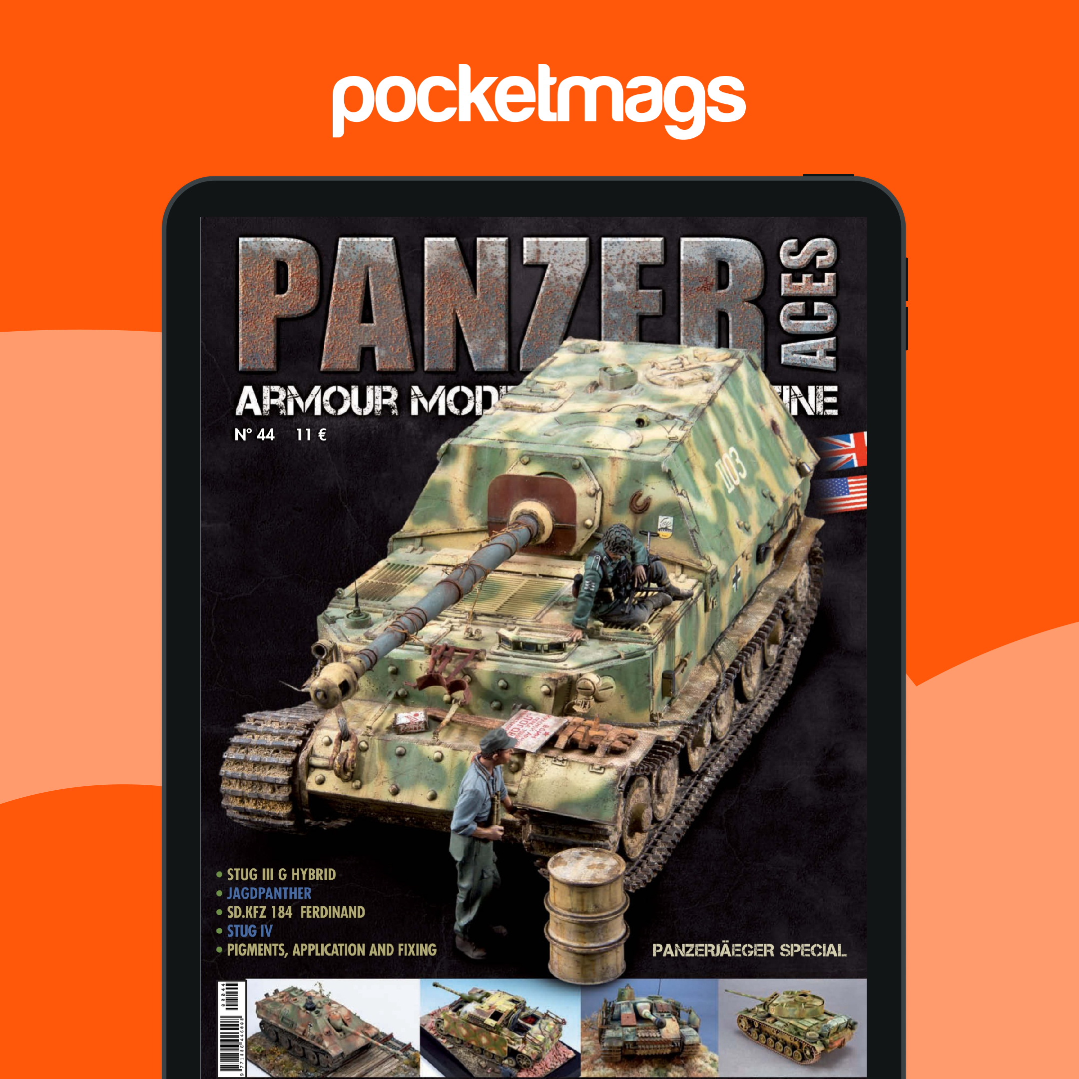 Panzer Aces Magazine - Panzer Aces 44 English Edición anterior