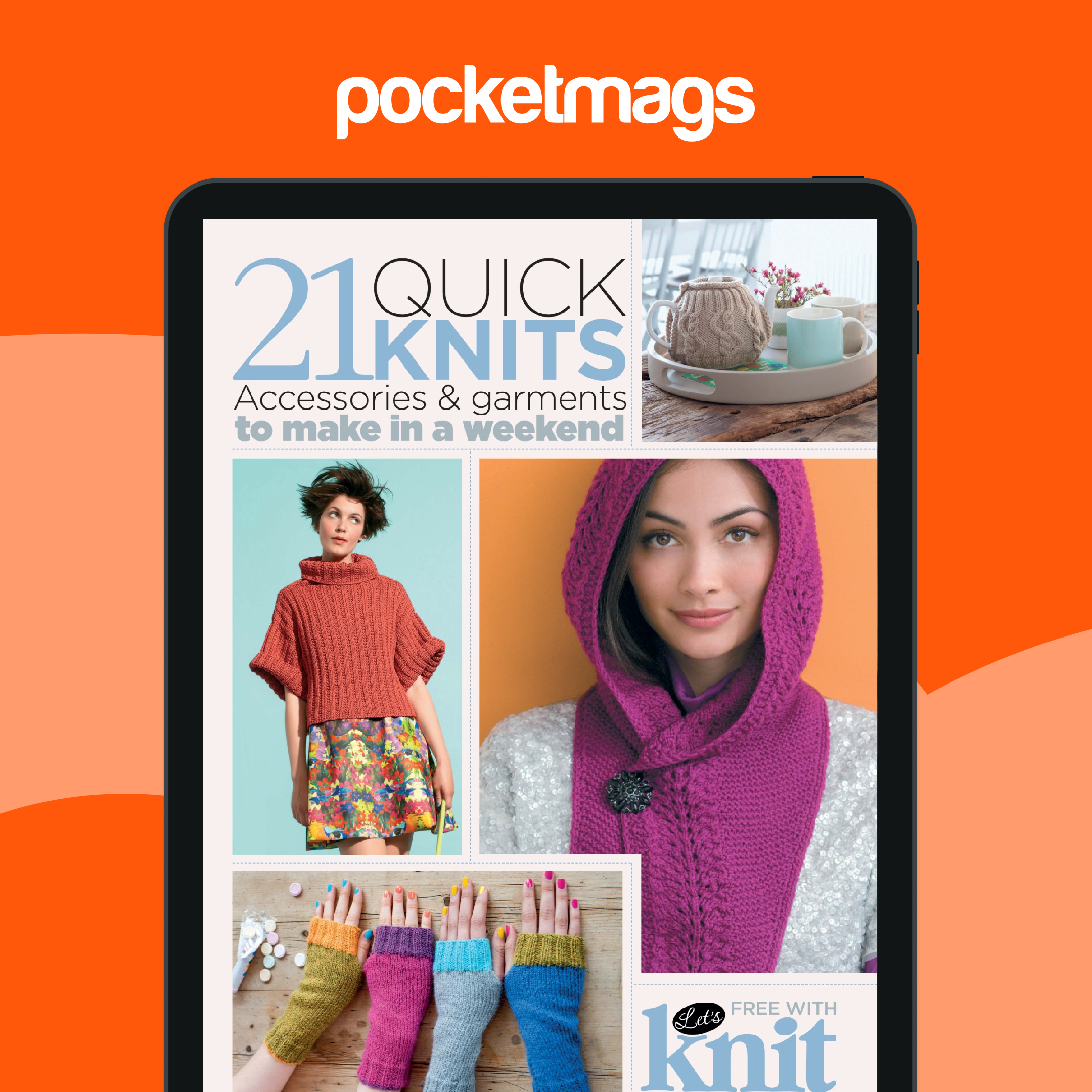 Let's Knit Magazine - 21 Quick Knits Édition spéciale