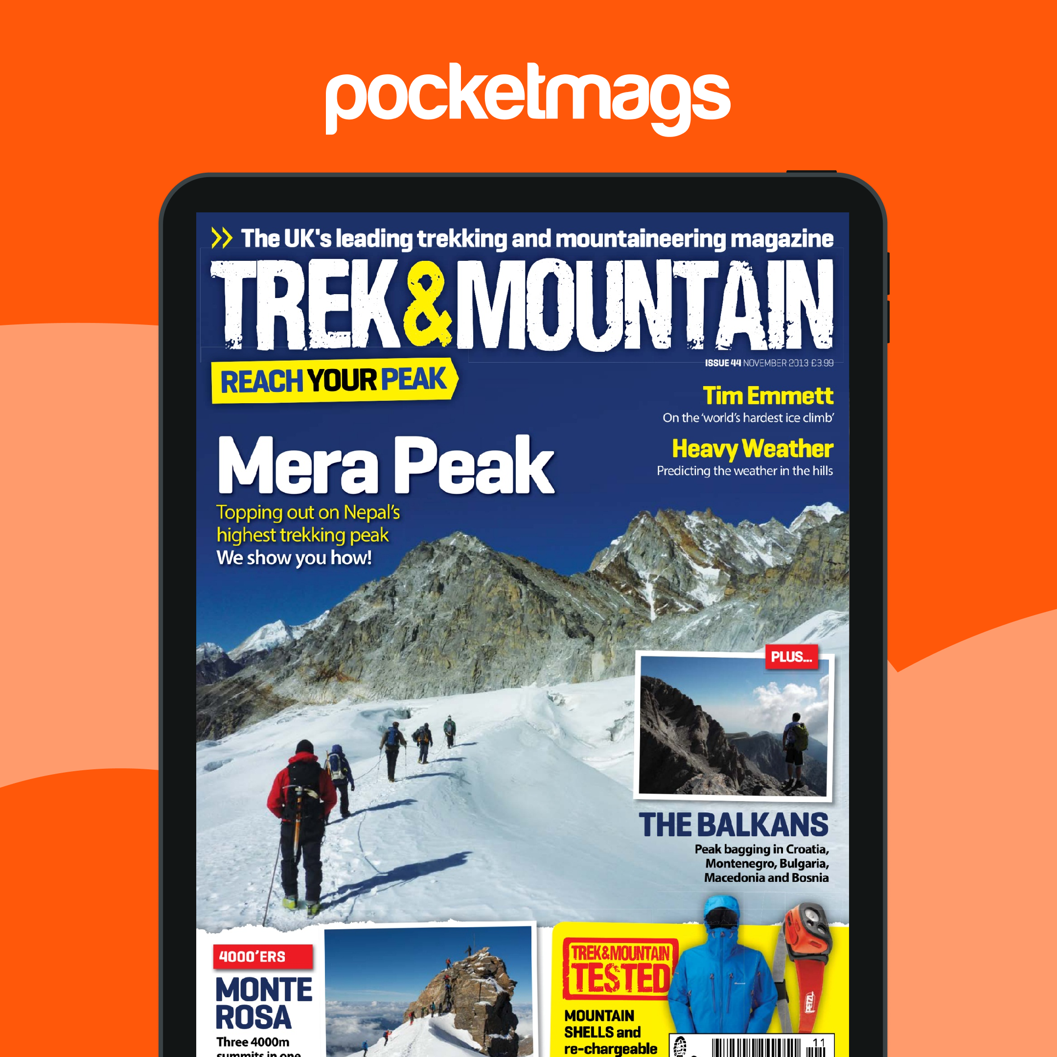 Trek & Mountain Magazine - November 2013 Back Issue
