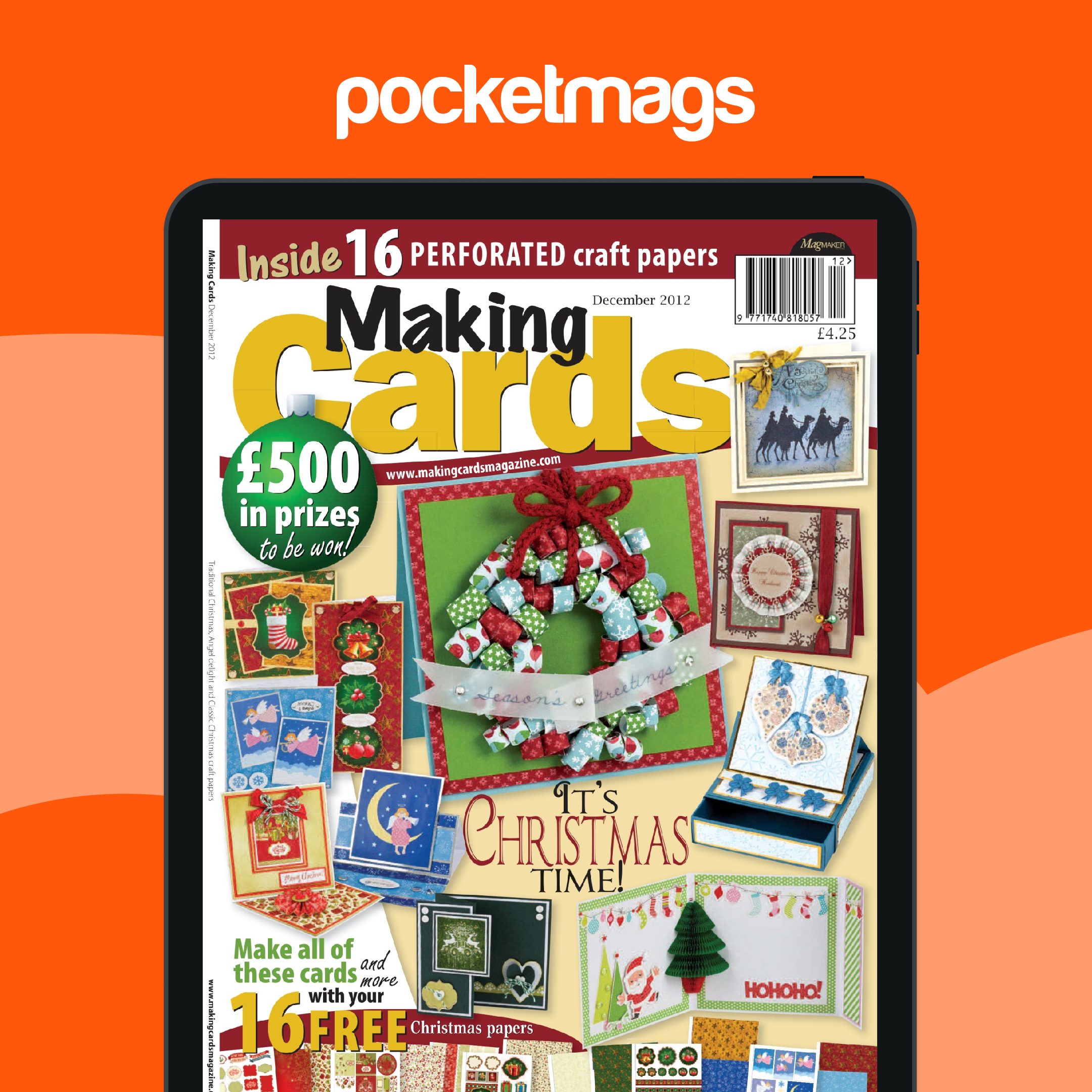 Making Cards & Papercraft Magazine - December 2012 Back Issue