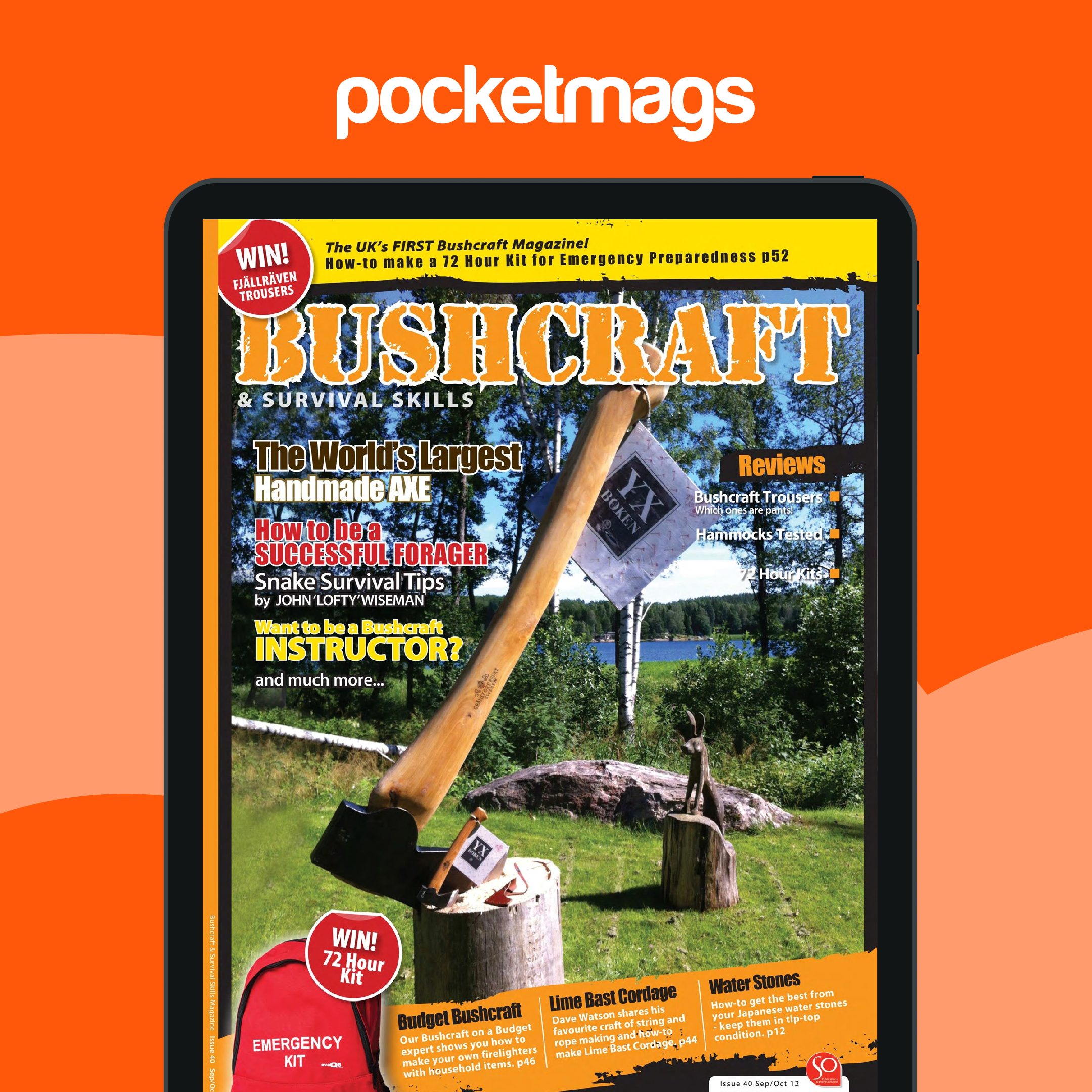 Bushcraft & Survival Skills Magazine - Issue 40 Edição anterior