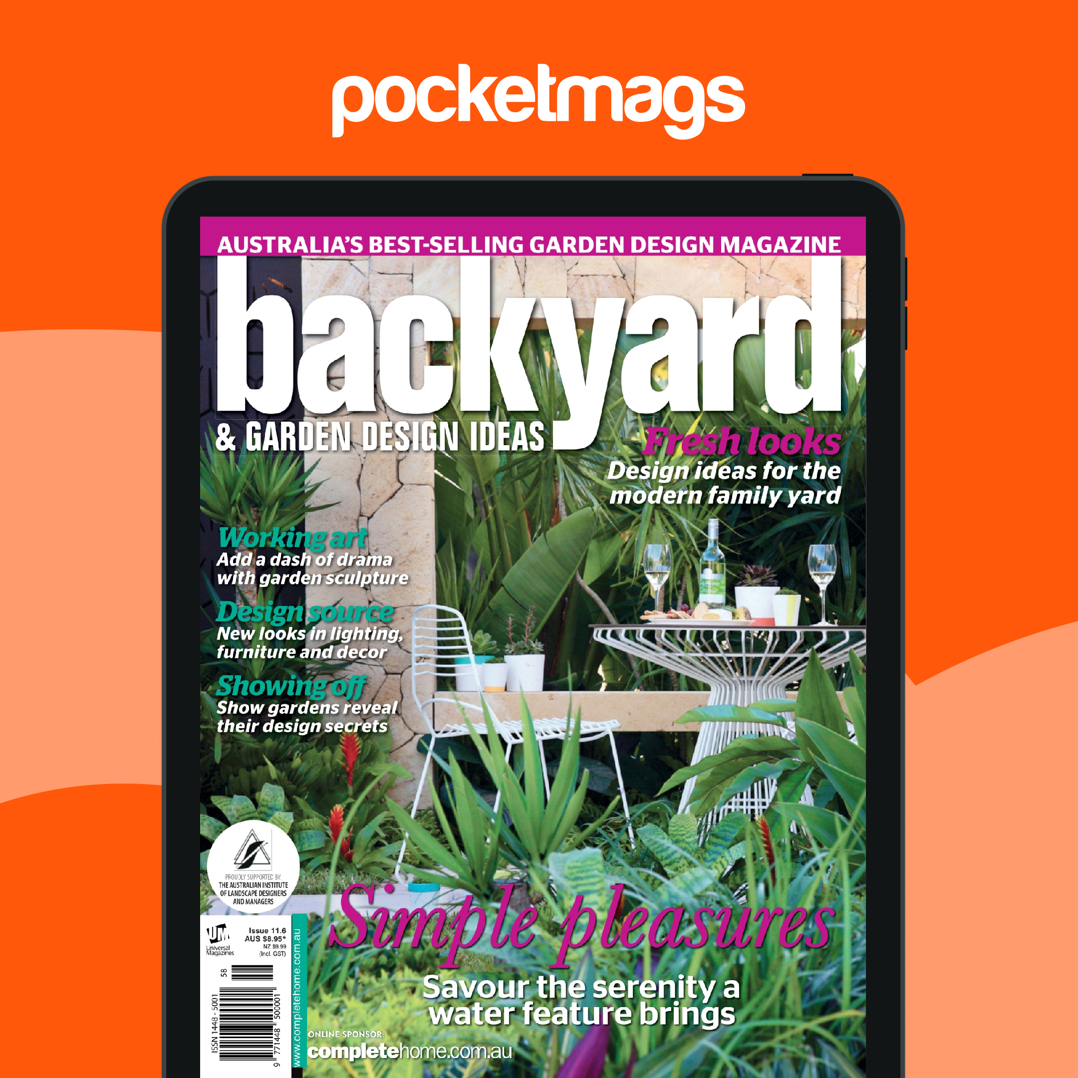 Backyard & Outdoor Living Magazine - Issue#11.6 2014 Back Issue