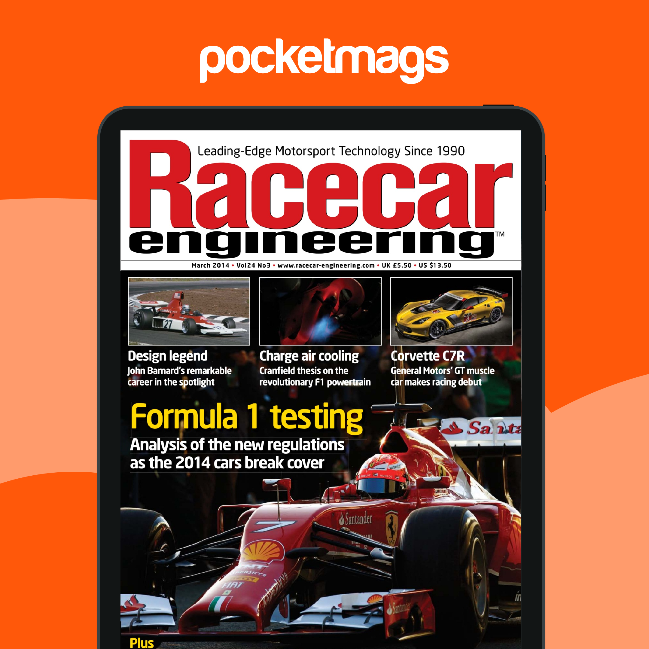 Racecar Engineering Magazine - March 2014 Edición anterior