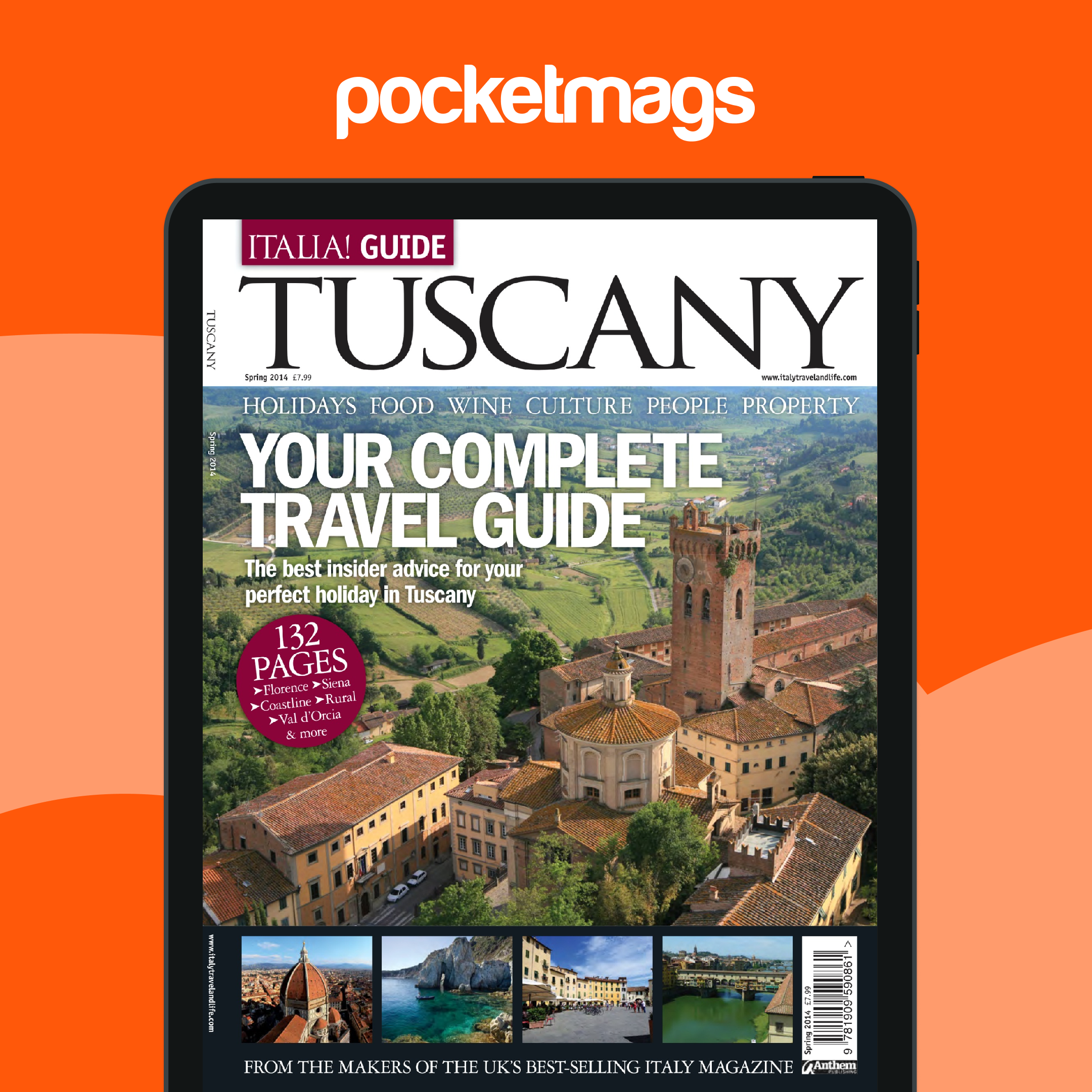 Italia! Guide Magazine - Tuscany 2014 Edição anterior