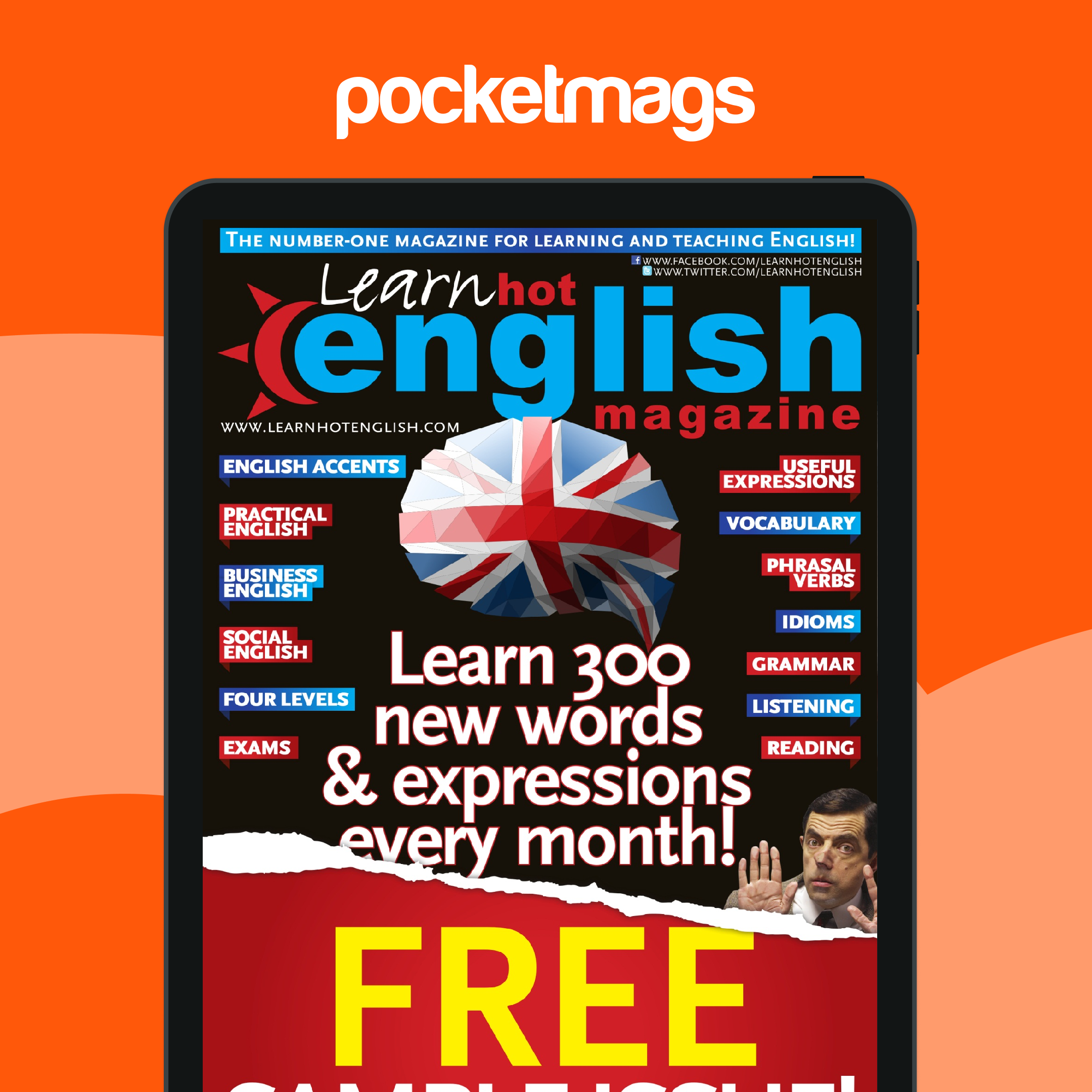 Learn Hot English Magazine - Sample issue Learn Hot English Special Issue