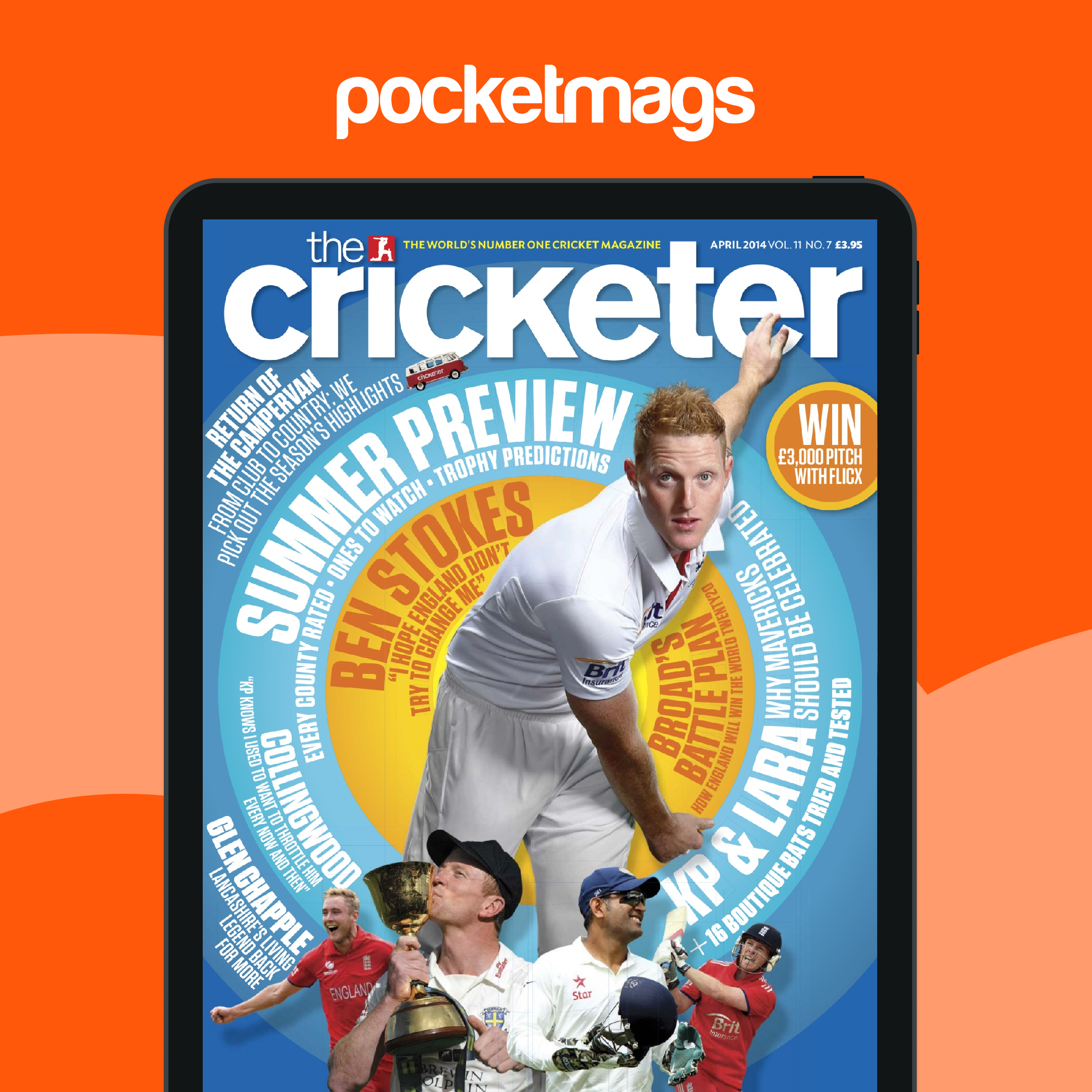 The Cricketer Magazine - April 2014 Back Issue