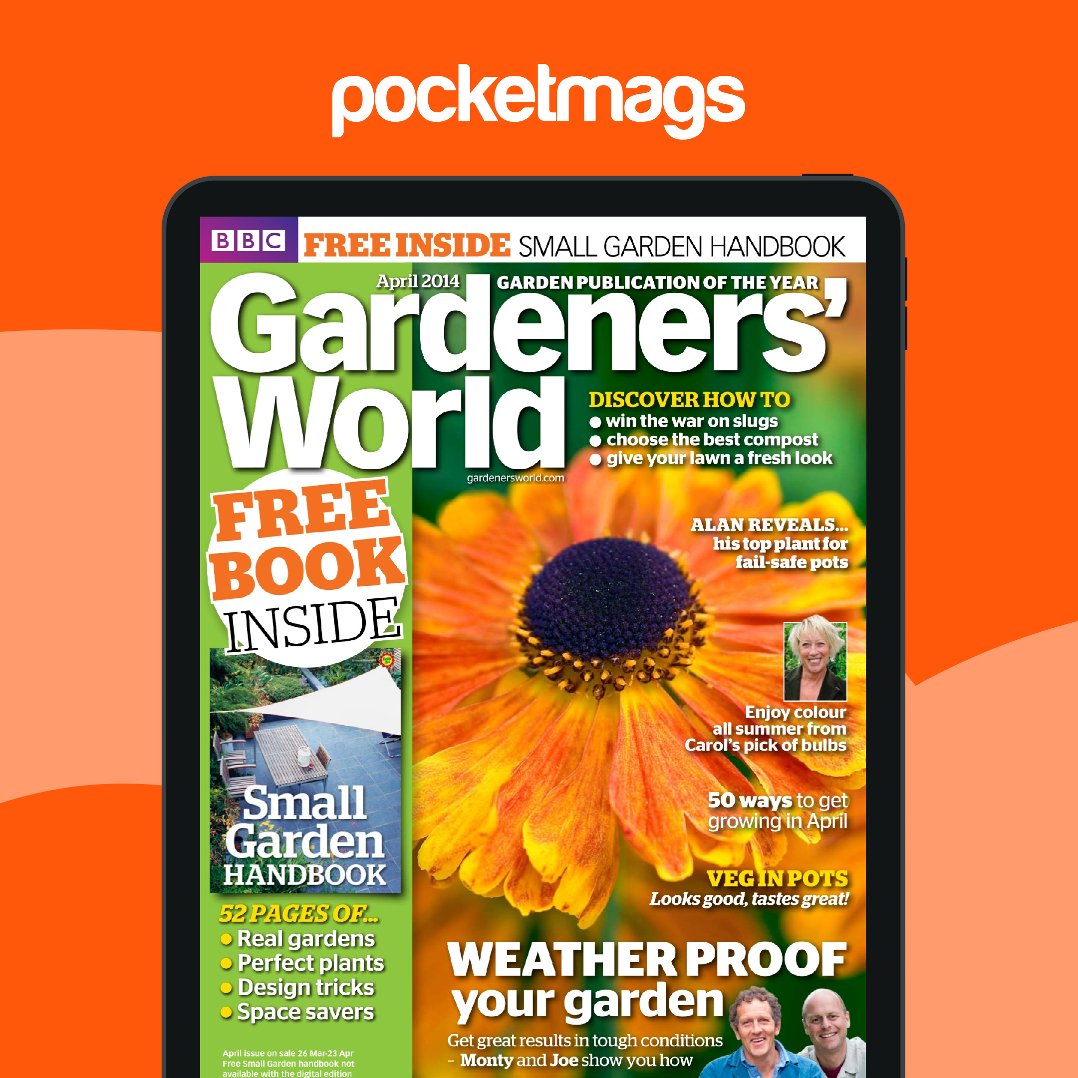 BBC Gardeners’ World Magazine - April 2014 Back Issue