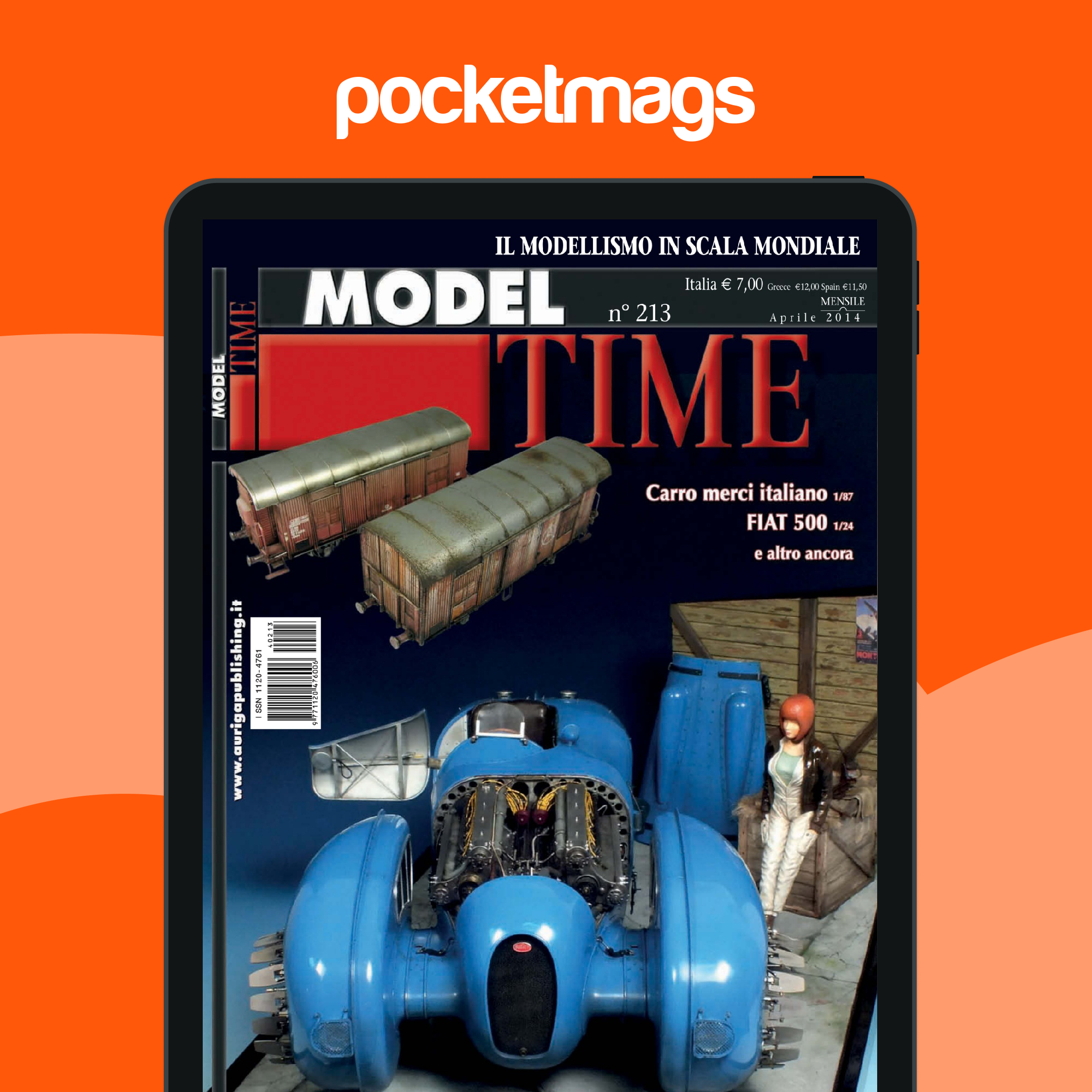 Model Time Magazine - Model Time 213 Back Issue