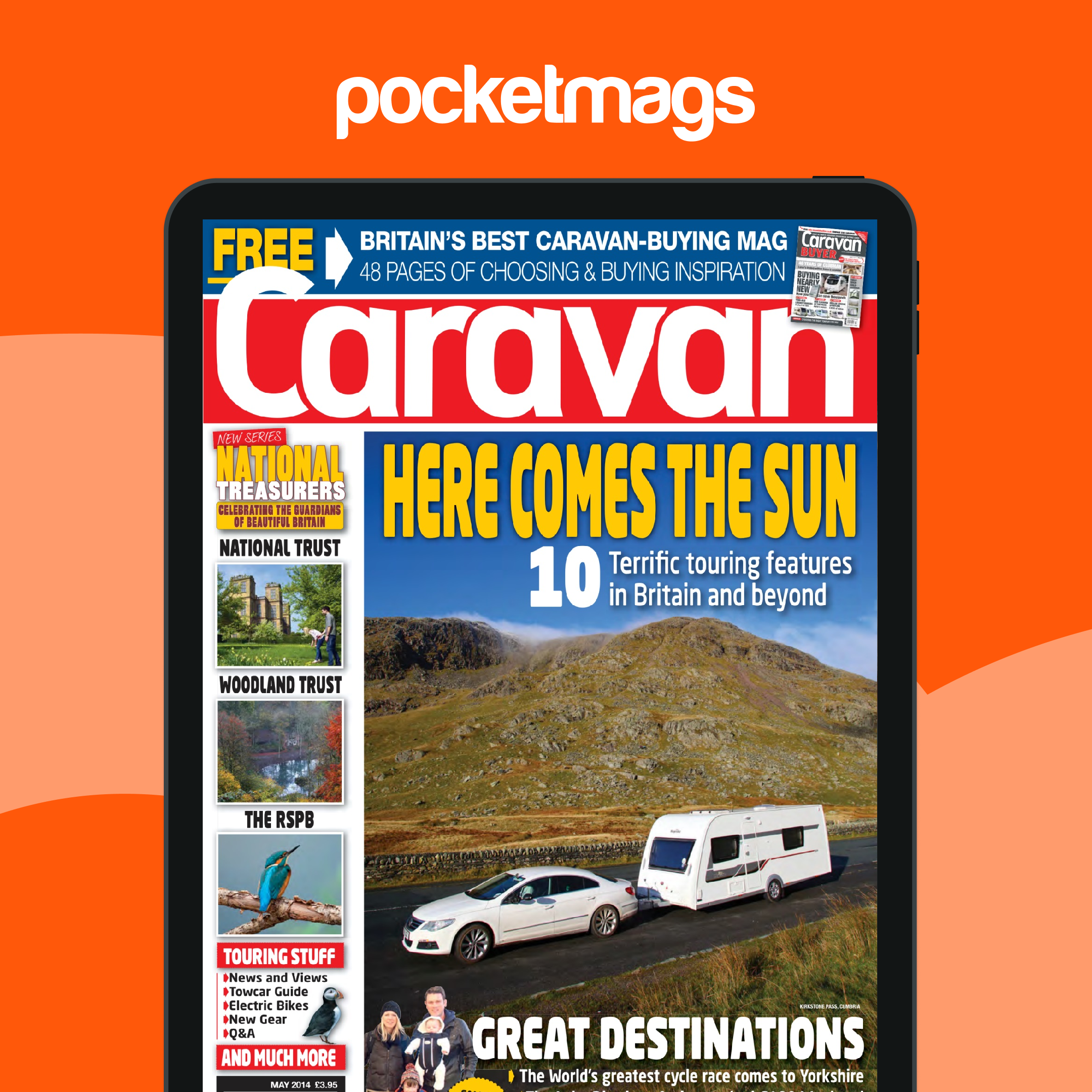 Caravan Magazine - Terrific touring in Britain | May 2014 | Caravan ...