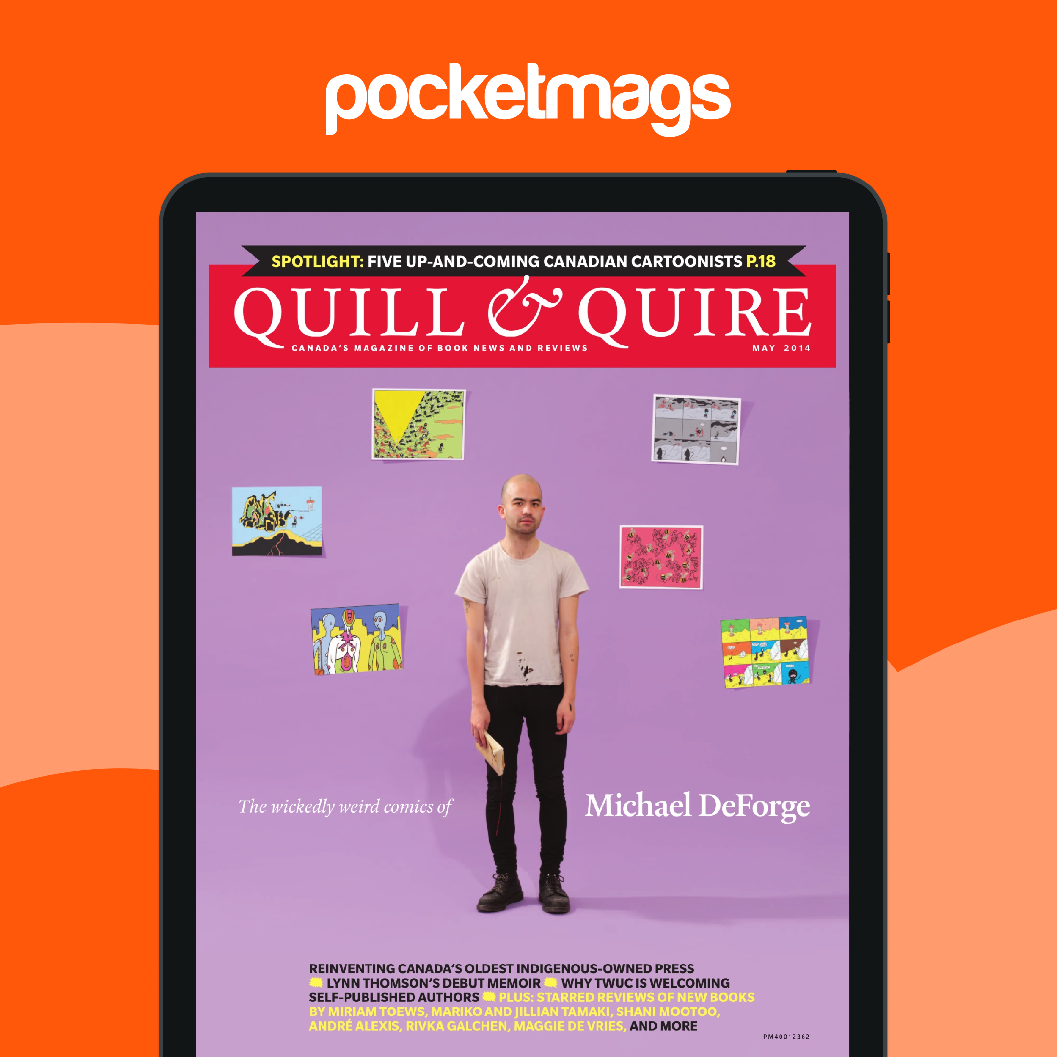 Quill & Quire Magazine - MAY 2014 Back Issue
