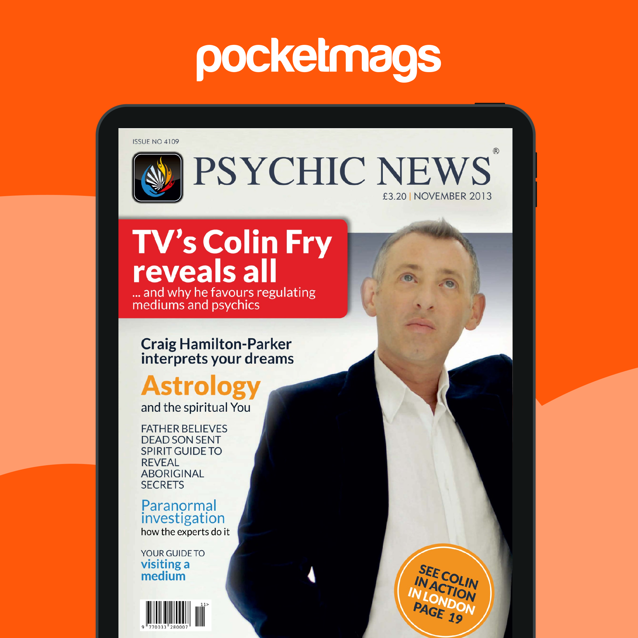 Psychic News Magazine - November 2013 Back Issue
