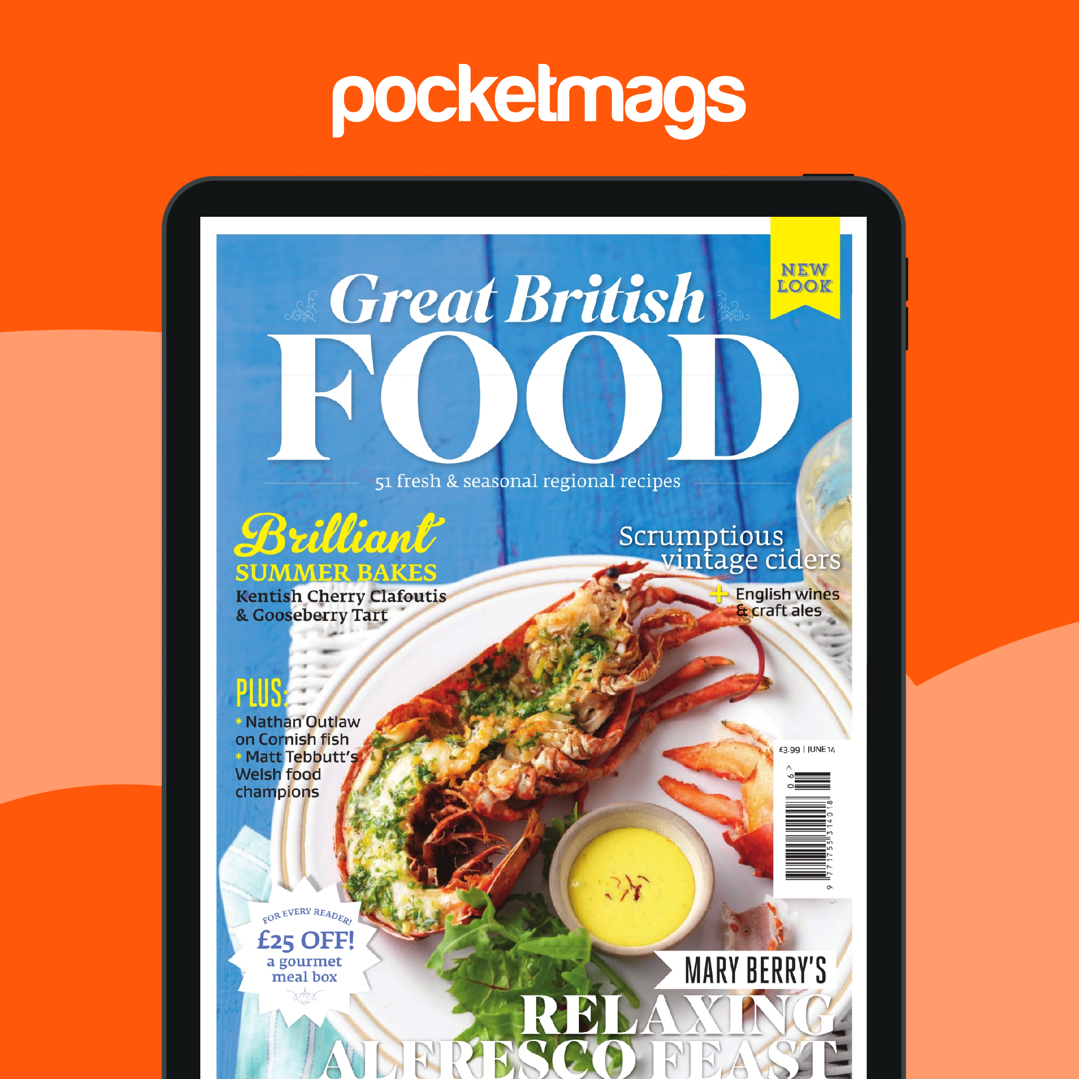 Great British Food Magazine - Jun-14 Back Issue