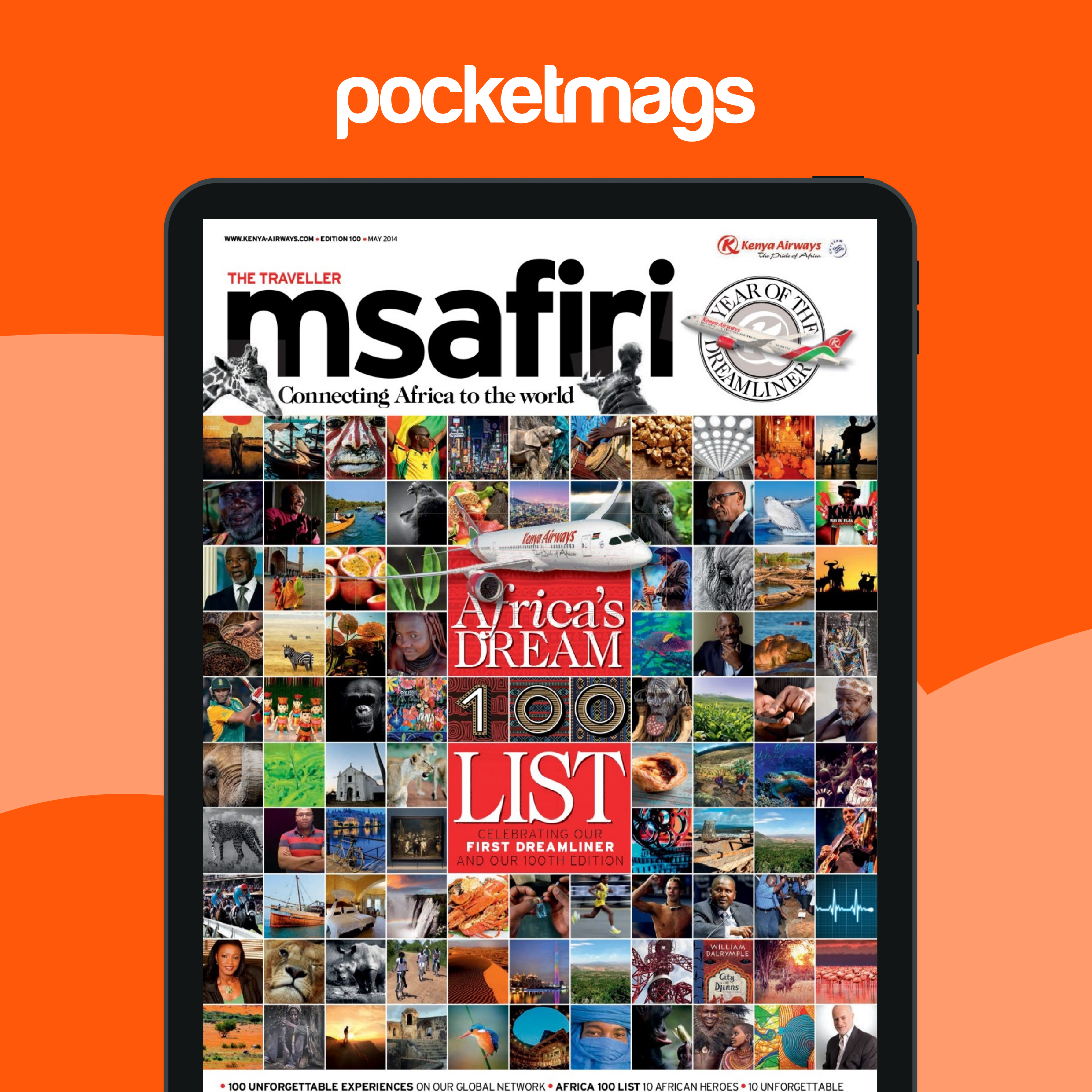 MSAFIRI – Kenya Airways Inflight Magazine - May 2014 Back Issue