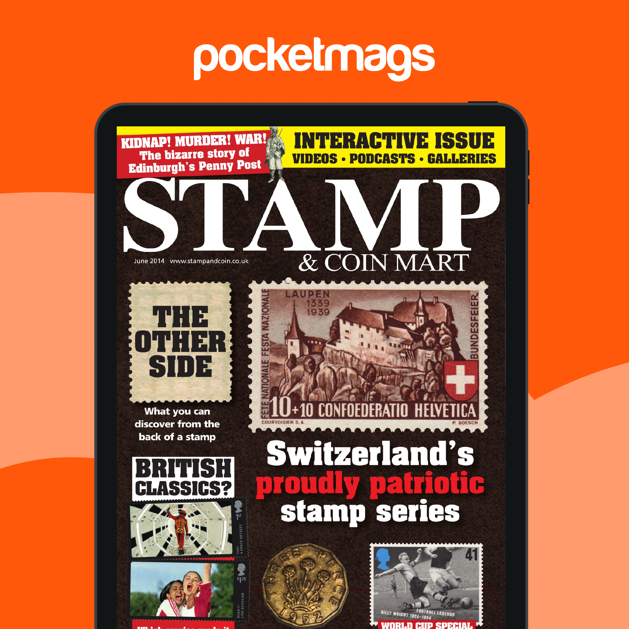 Stamp Collector Magazine - June 2014 Edición anterior