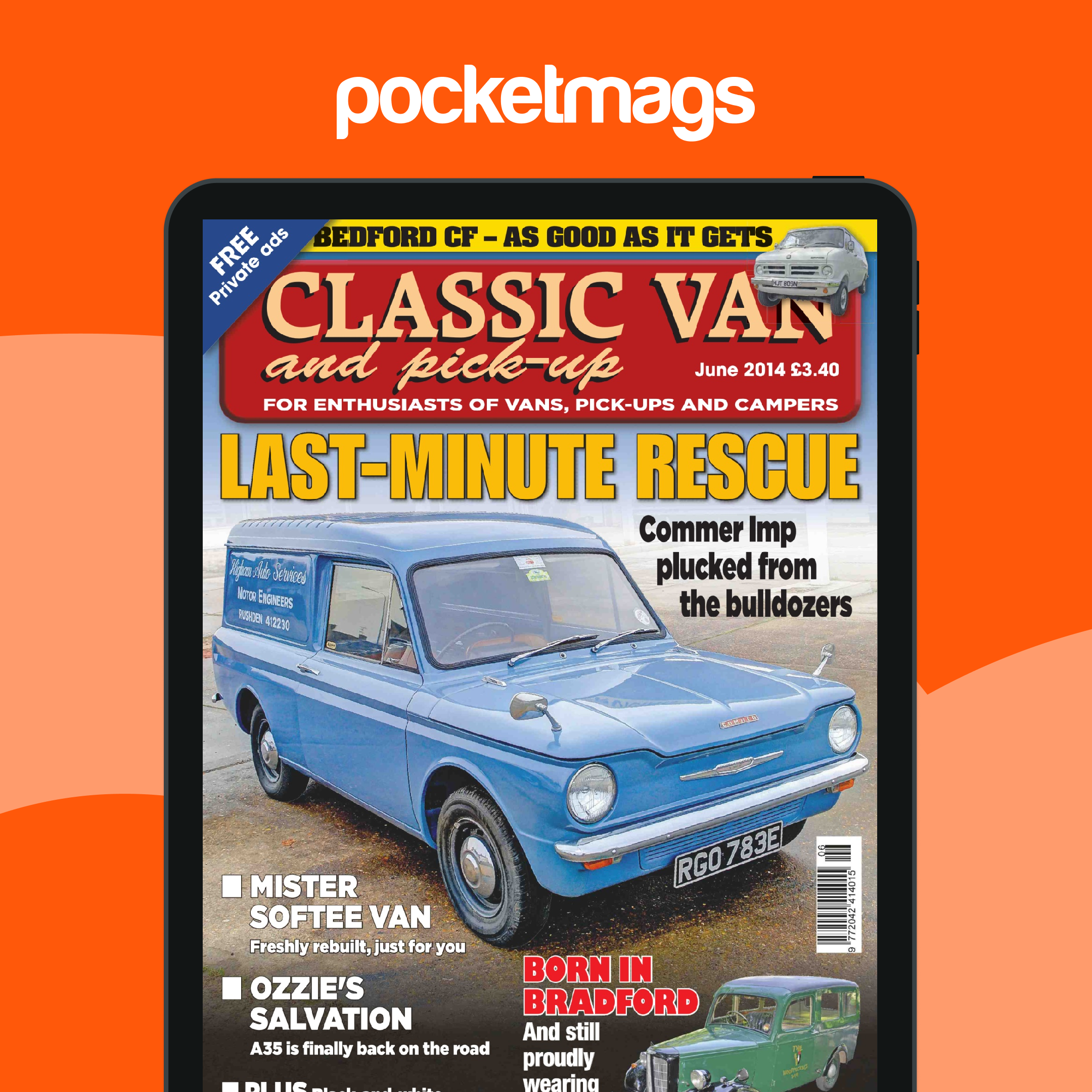 Classic Van & Pick-up Magazine - Vol.14 No.8 Last Minute Rescue Edición ...