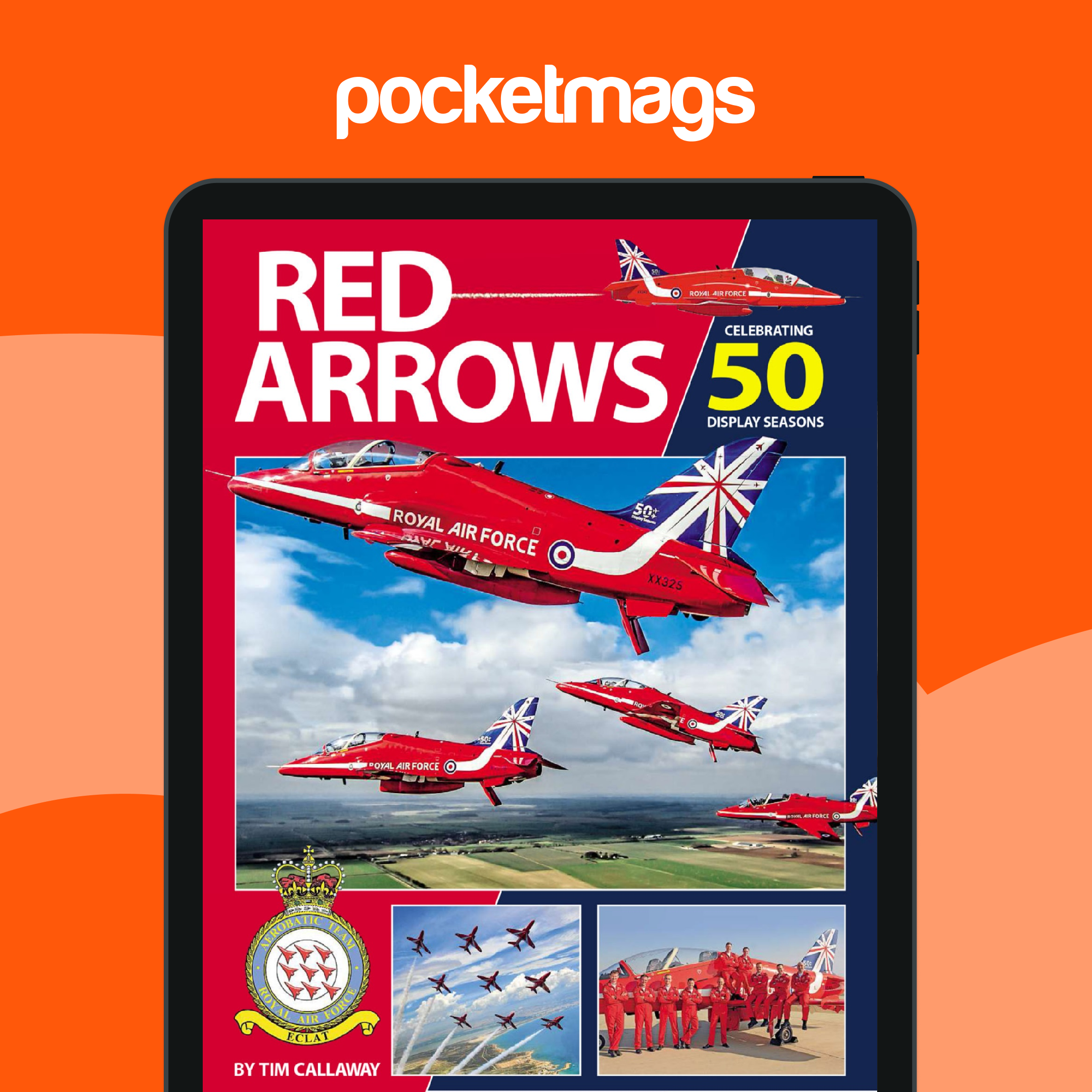 Aviation Classics Magazine - Red Arrows - Celebrating 50 display ...