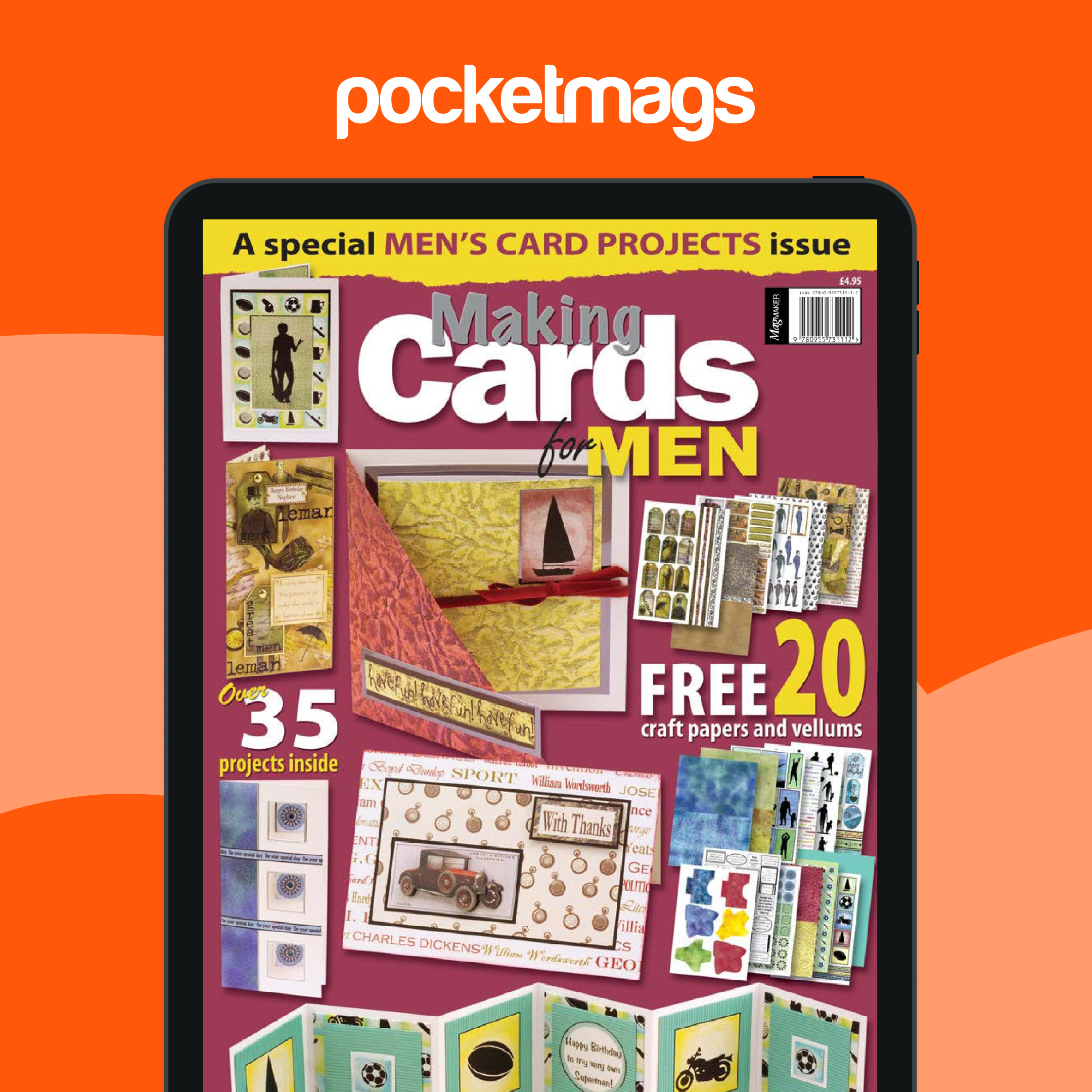 Making Cards & Papercraft Magazine - Men's Special 2008 Edición especial