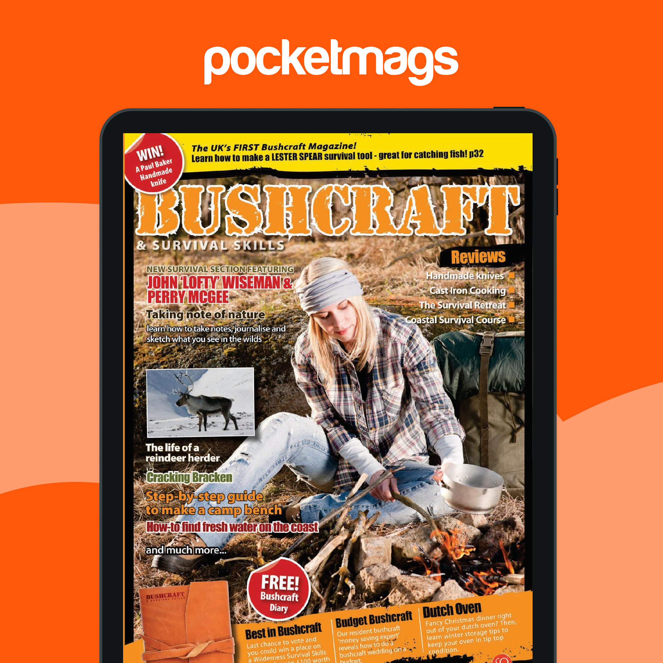 Bushcraft & Survival Skills Magazine - Issue 35 Back Issue