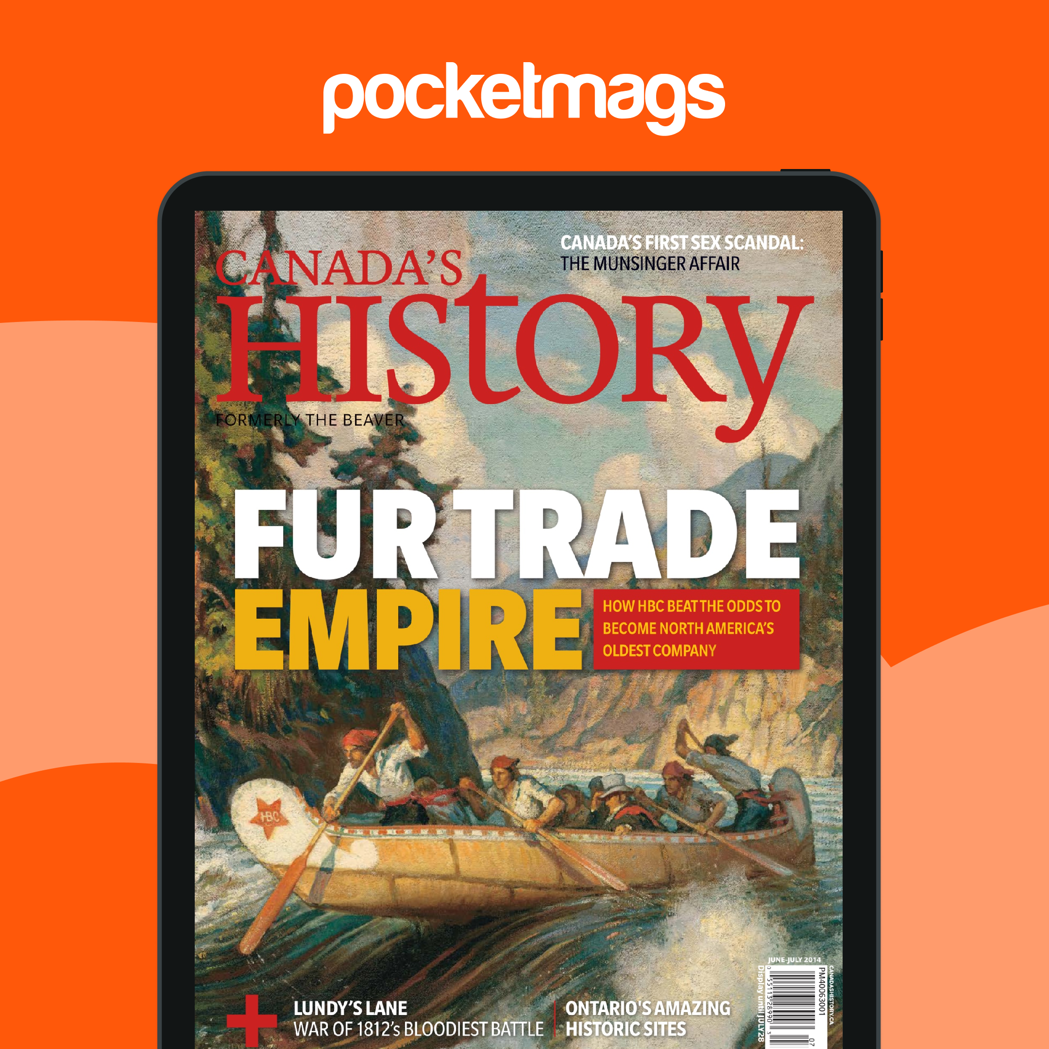 Canada's History Magazine - June-July 2014 Edición anterior