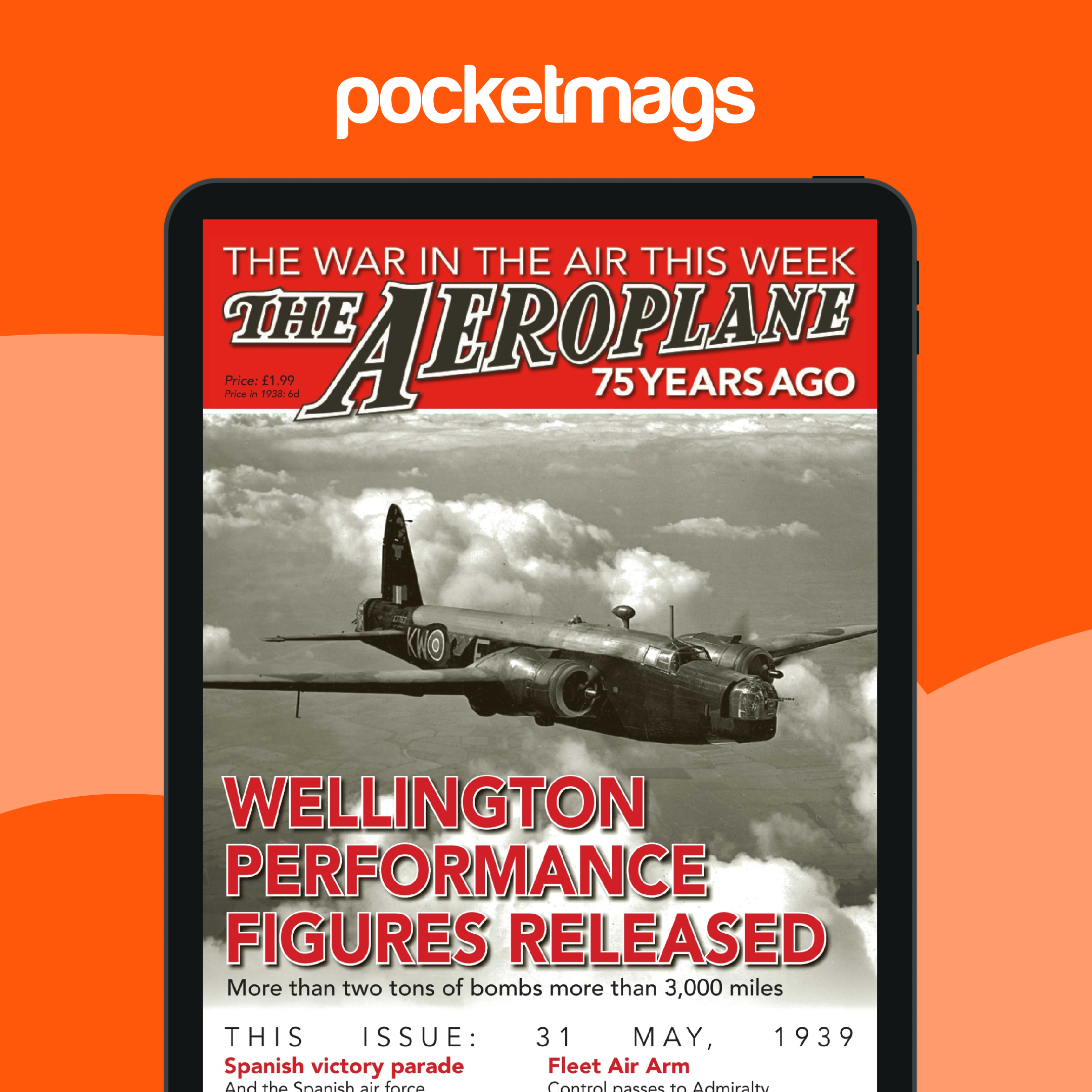 Aeroplane Weekly - The War in the Air 75 years ago Magazine - *37 ...
