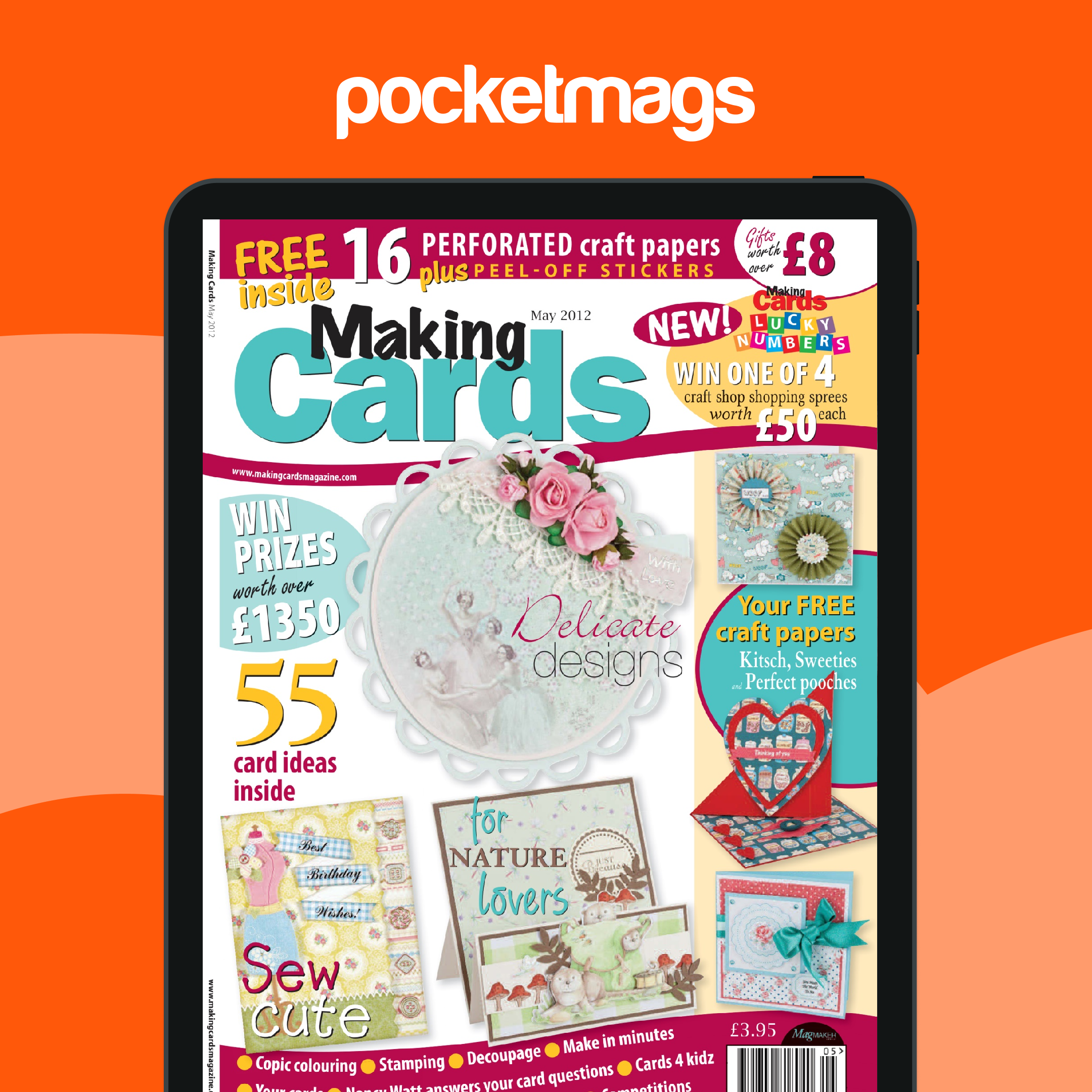 Making Cards & Papercraft Magazine - May 2012 Retour à l'édition précédente