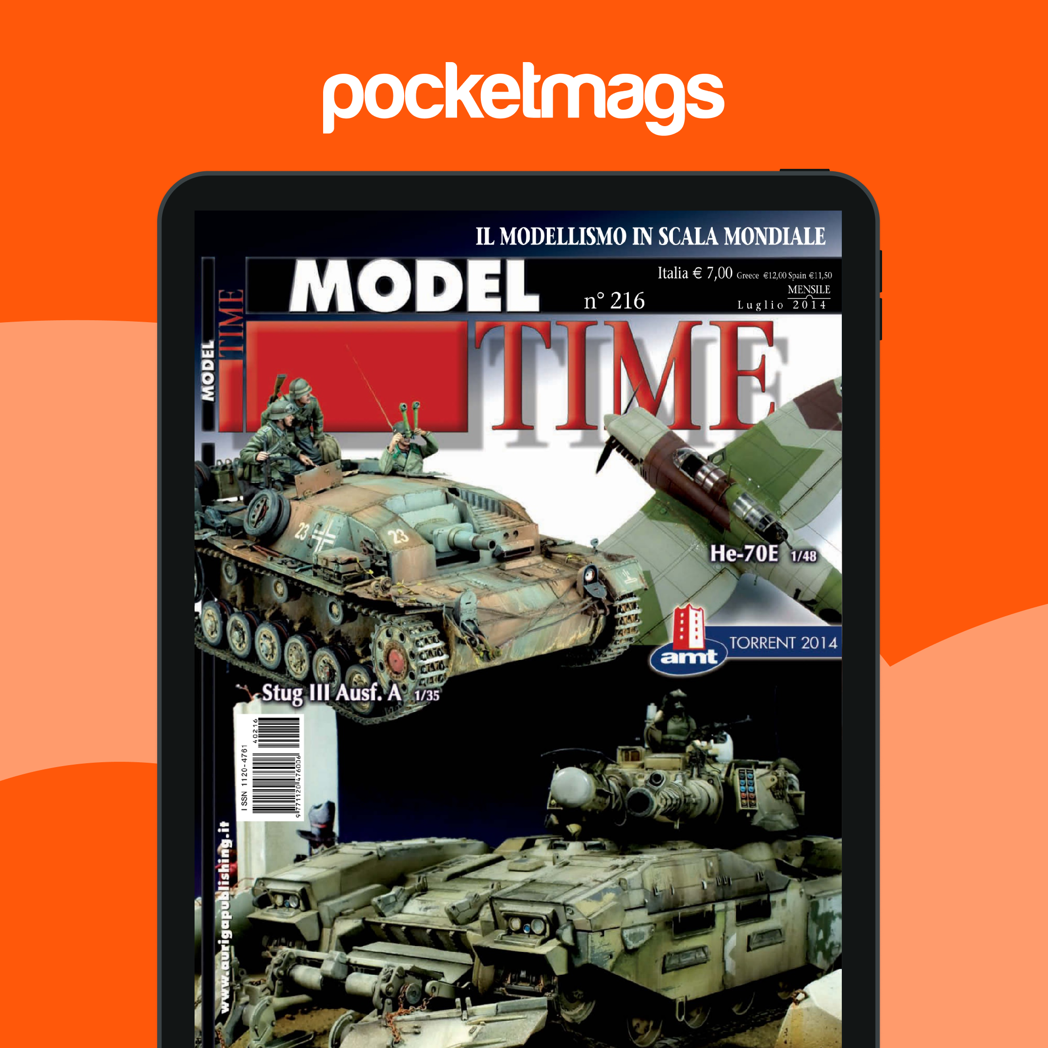 Model Time Magazine - Model Time 216 Back Issue