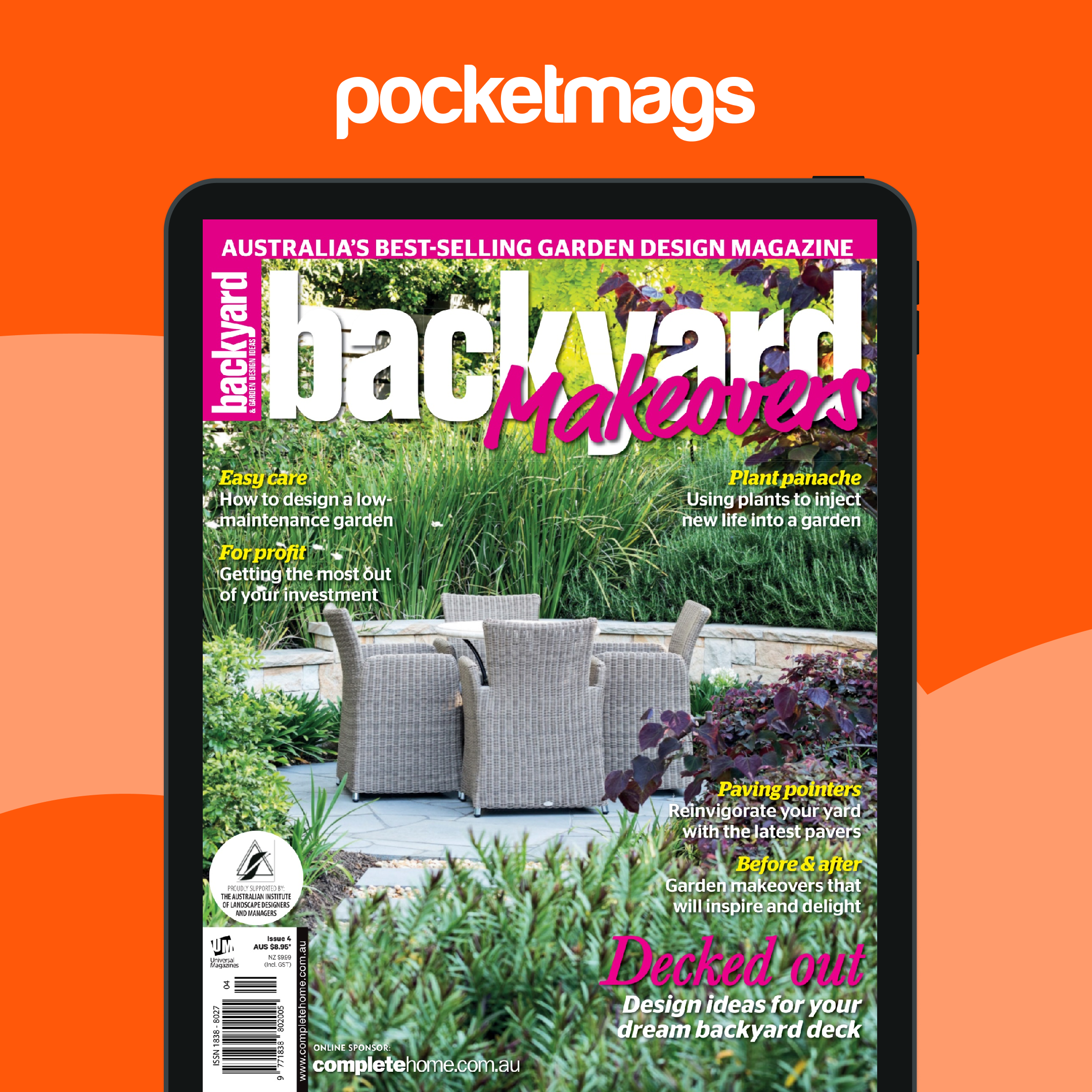 Backyard & Outdoor Living Magazine - Backyard Makeovers #4 Edición especial