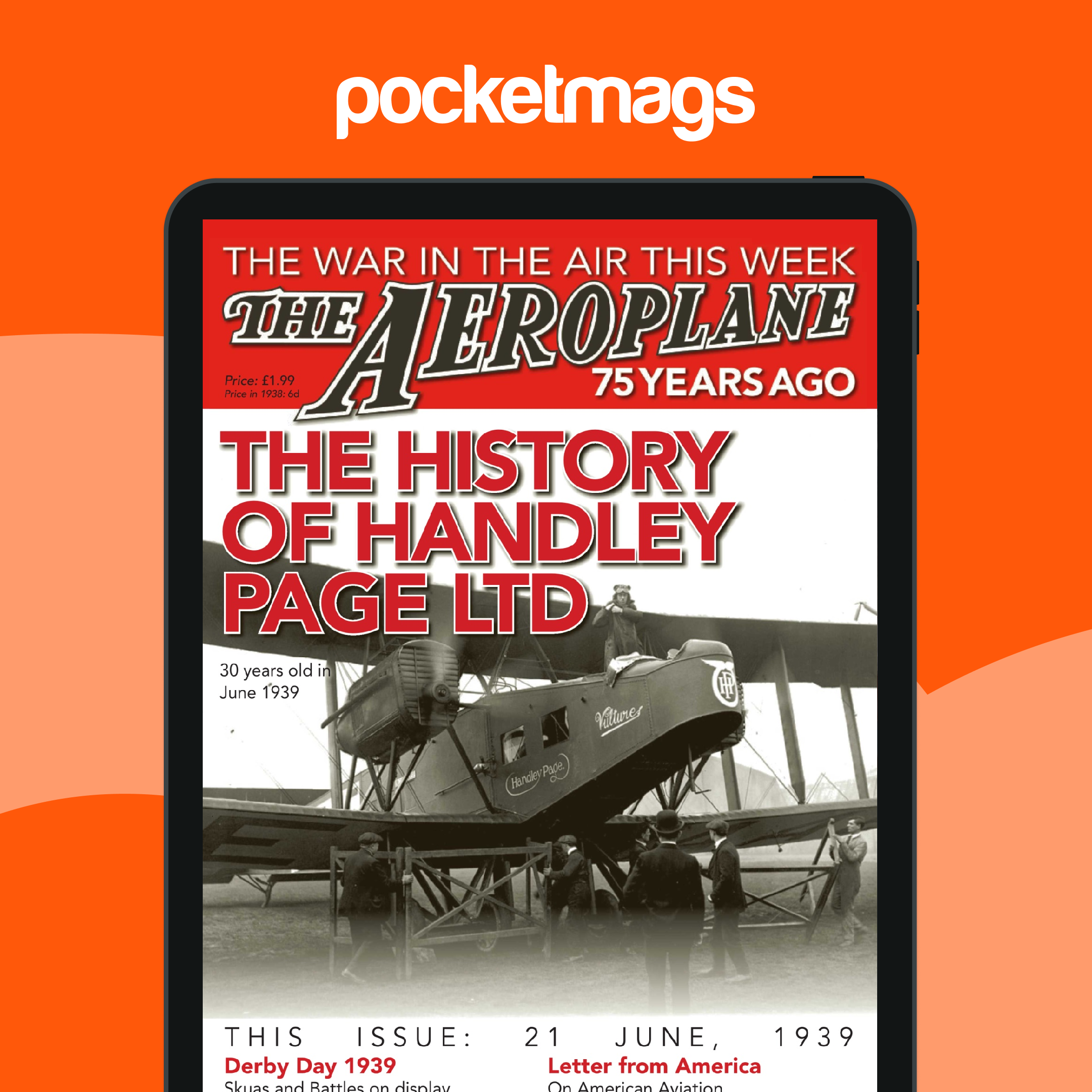 Aeroplane Weekly - The War in the Air 75 years ago Magazine - *40 The ...