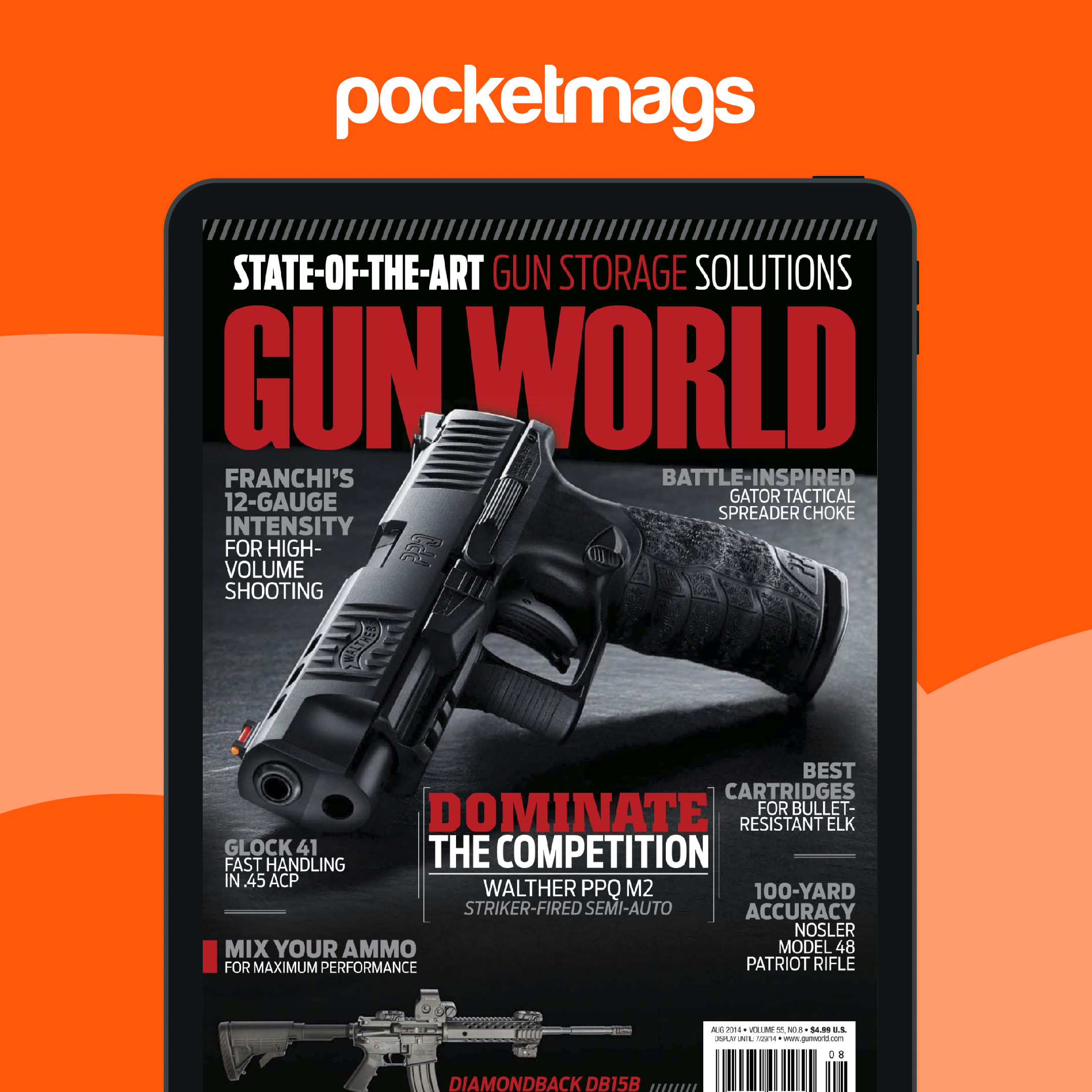 Gun World Magazine - August 2014 Back Issue